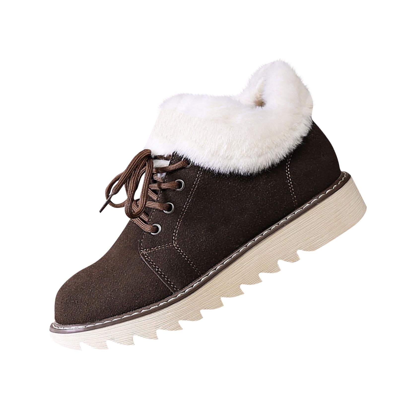 gakvbuo Snow Boots For Women Short Boots Women's Versatile Cool Thick ...