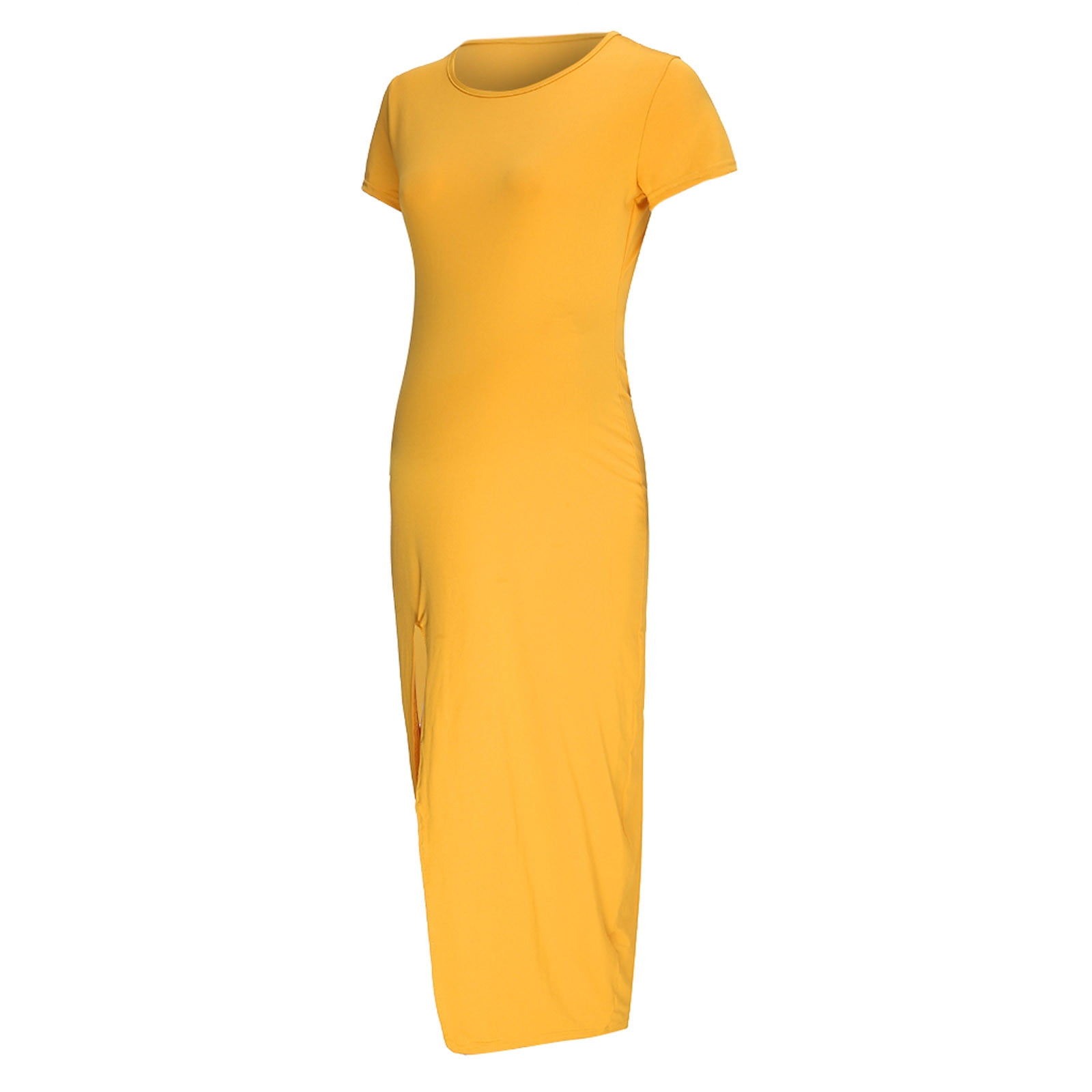gakvbuo Maternity Dress for Photoshoot Summer S Summer Round Short ...