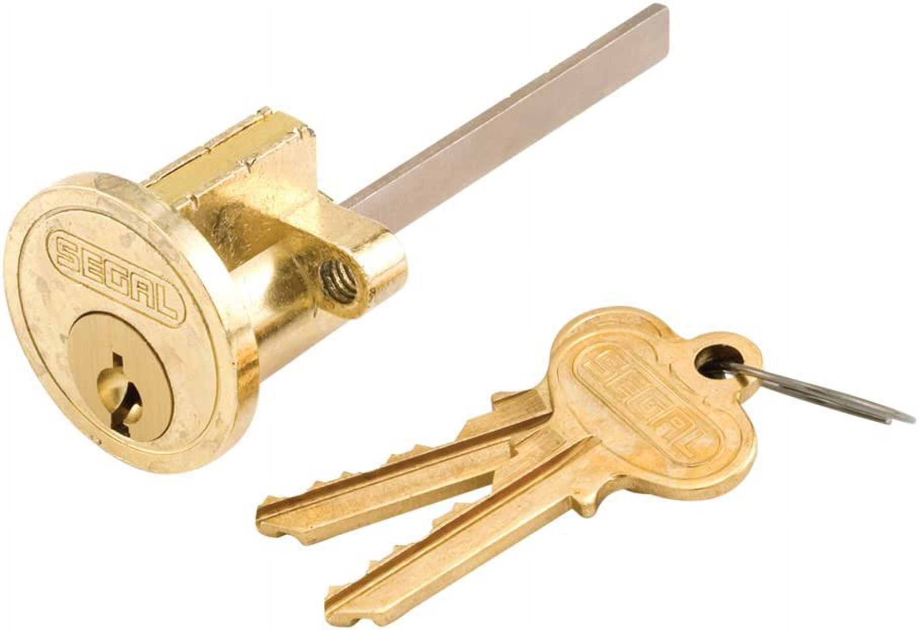 gal 66007 Key Lock Cylinder, Brass (Single Pack) - Walmart.com