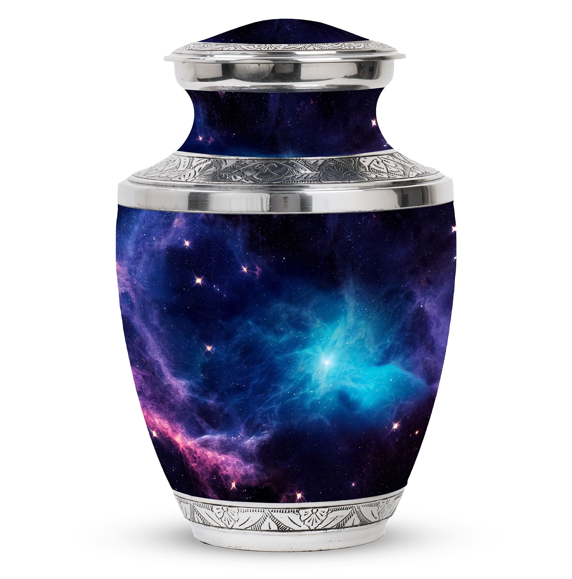 galaxy cosmos space bright majestic stars Majesty Large Urn for Ashes ...