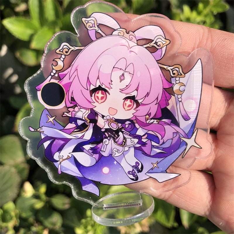 game Honkai: Star Rail Keychain pendant Moon-drinking mirror symbol ...