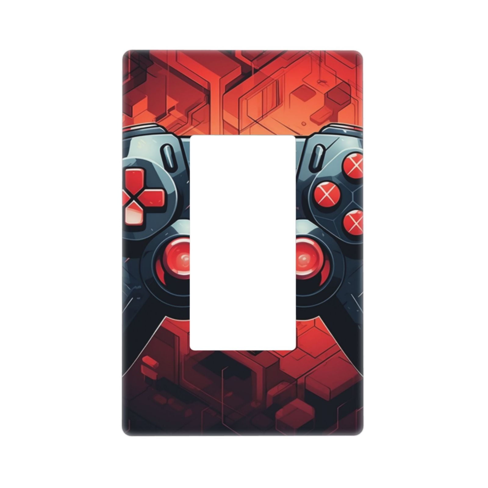 gamepad Switch Cover Decorative Wall Plate / 1-Gang Screwless ...