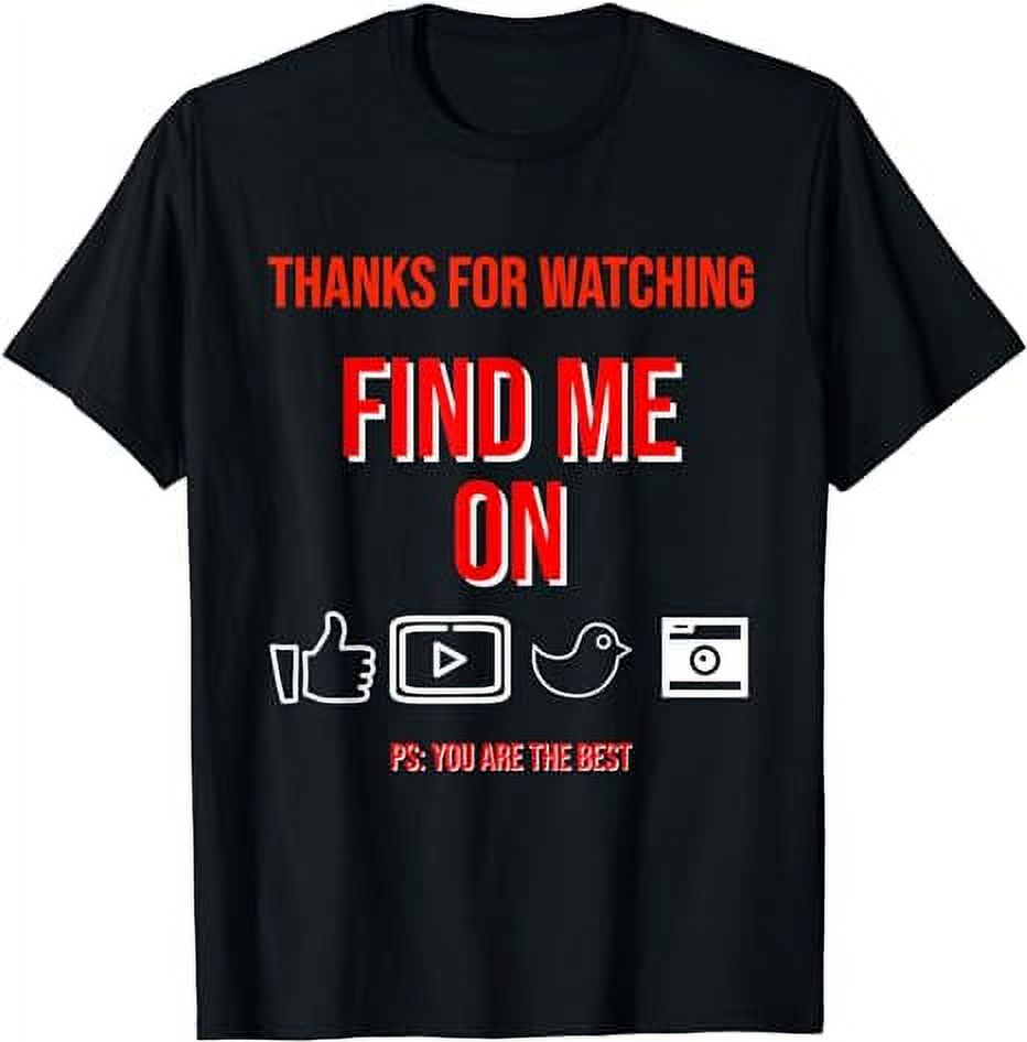 gamer streamer fan appreciation audience T-Shirt - Walmart.com