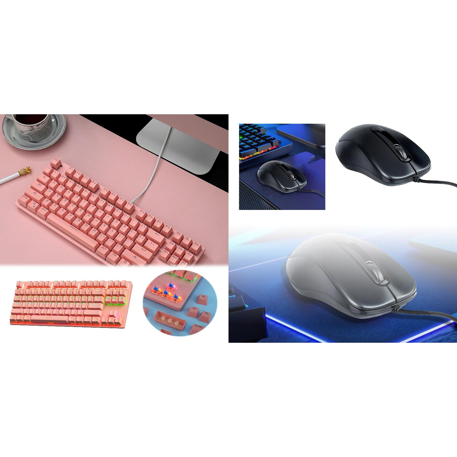 gaming mouse wireless Keybinds Rapid Fire Button for PC, Mac, Laptop ...