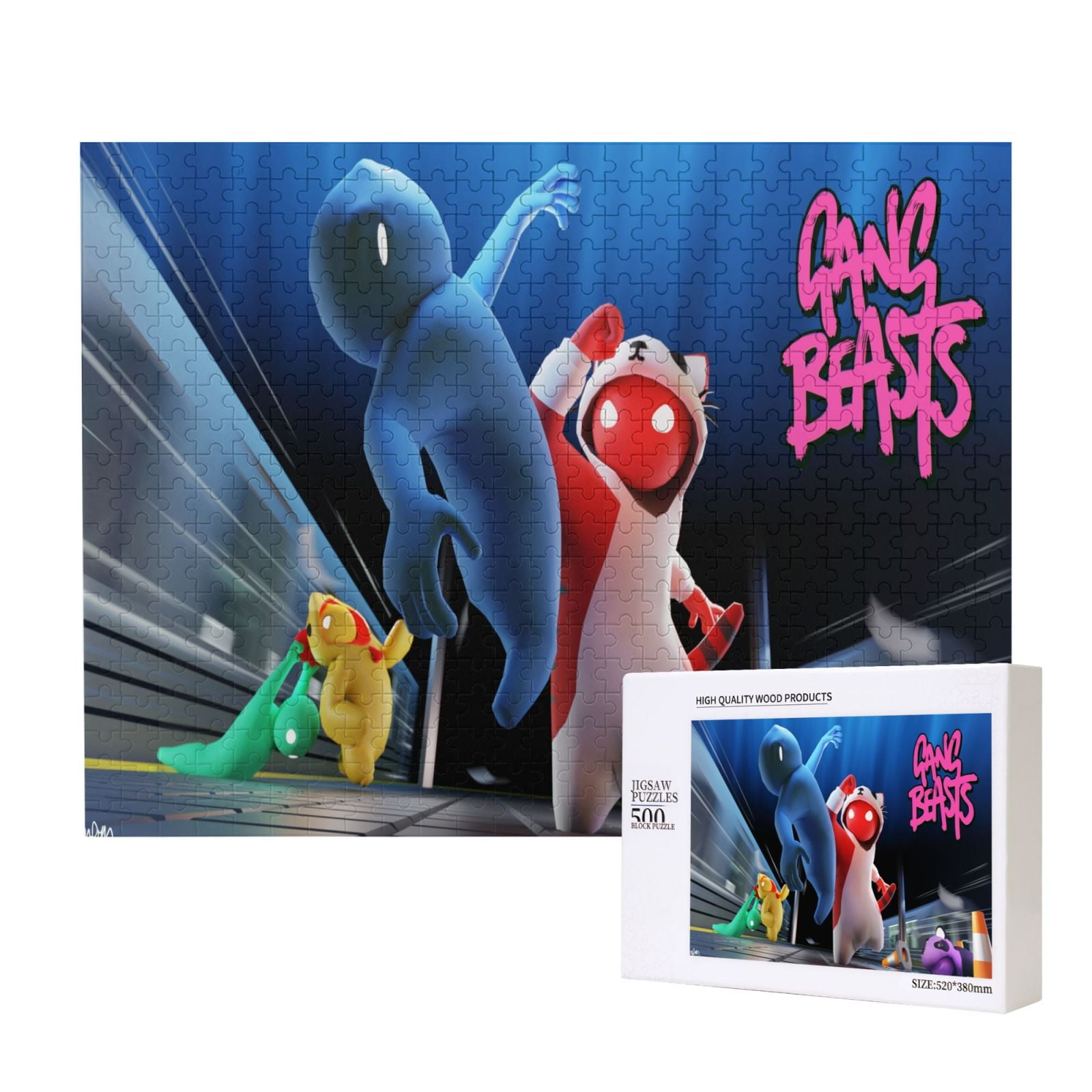 gang beastJigsaw Puzzle,500 puzzle pieces Gift Toys Art Home Decor ...