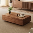 gaoyangjiaju Mid-Century Modern Expandable Coffee Table with Storage ...