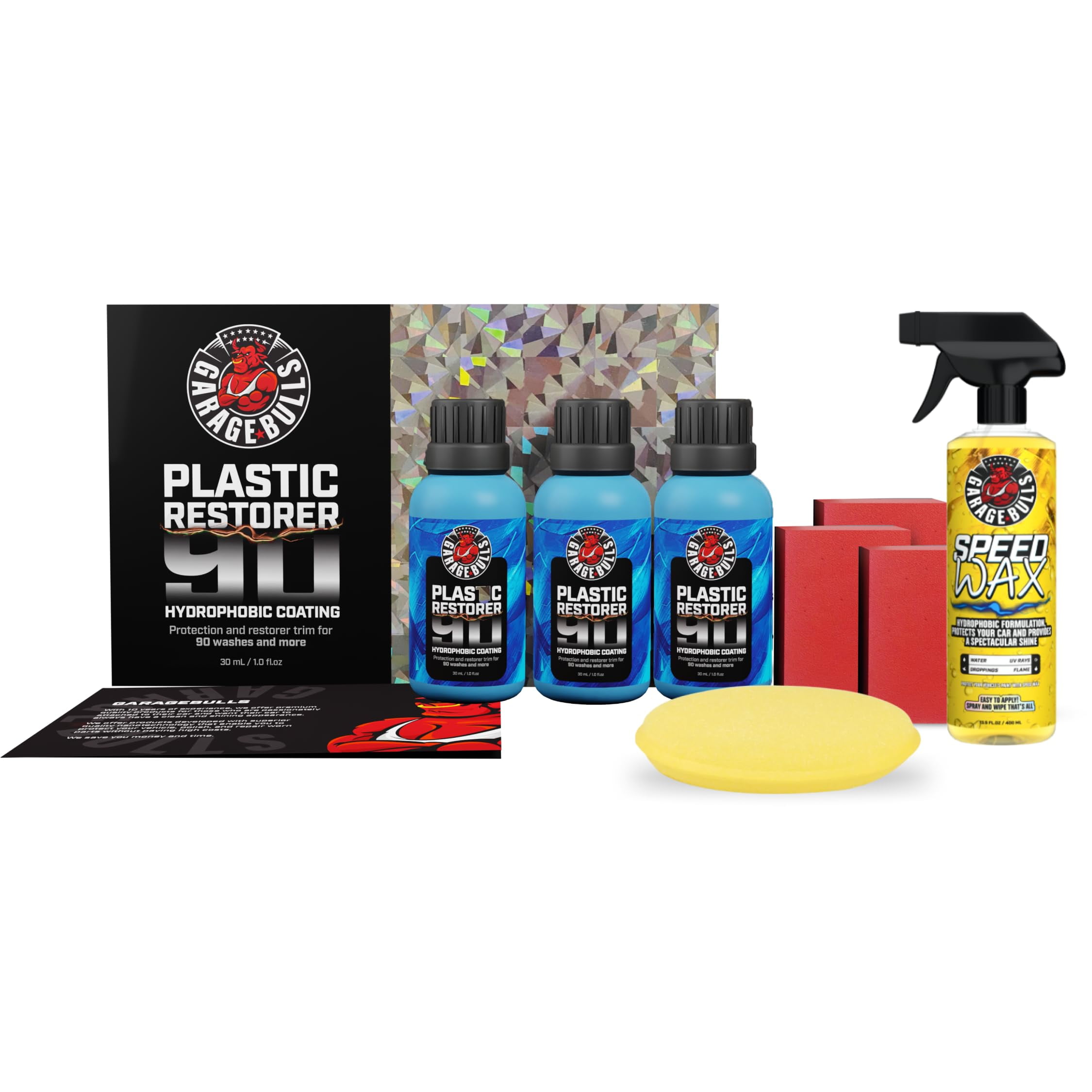 garage bulls Car Plastic RRF12 Restorer & Hydrophobic Trim Ceramic ...