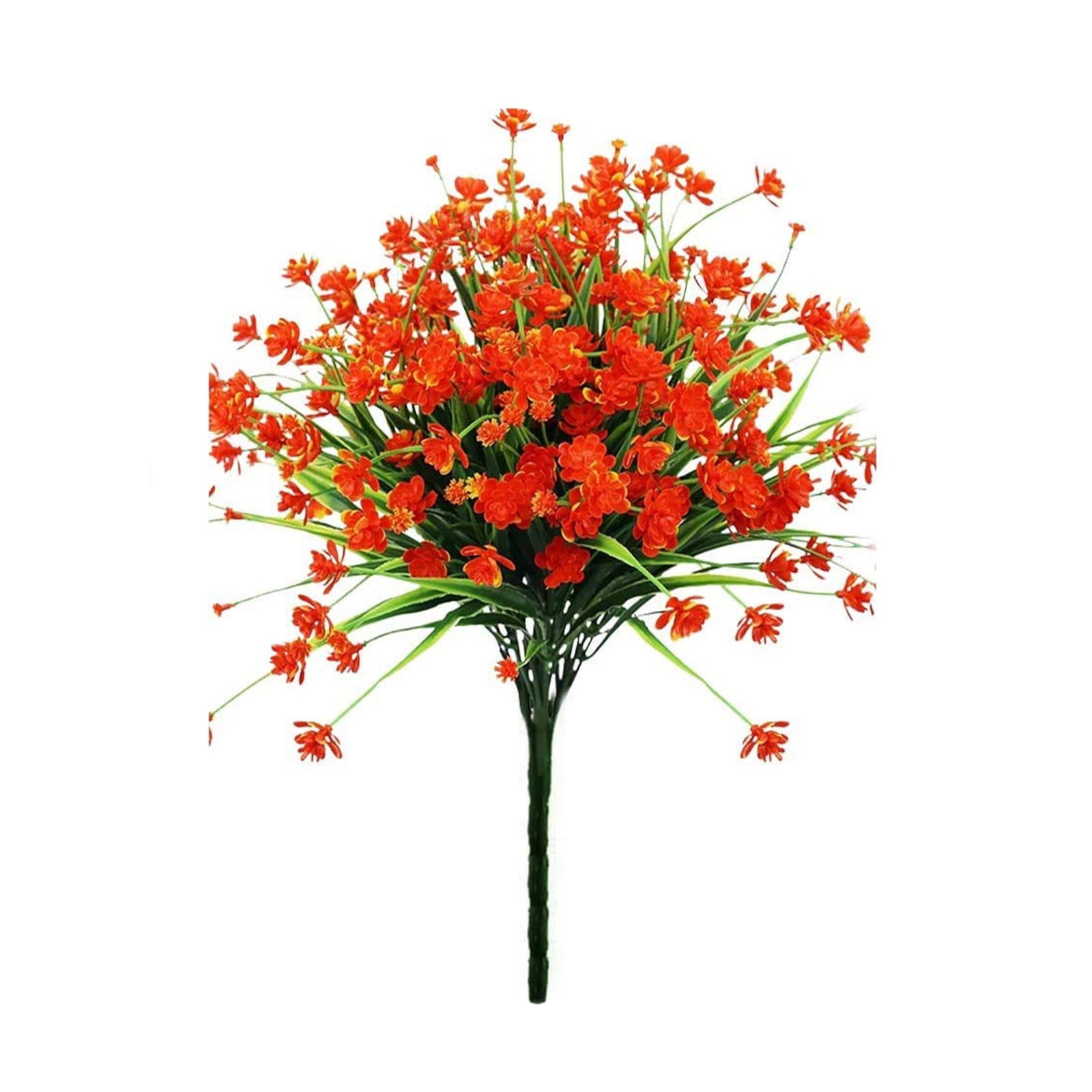 gardening deals 19 Bunch Fake Plants Outdoor, Fake Bushes UV Resistant ...