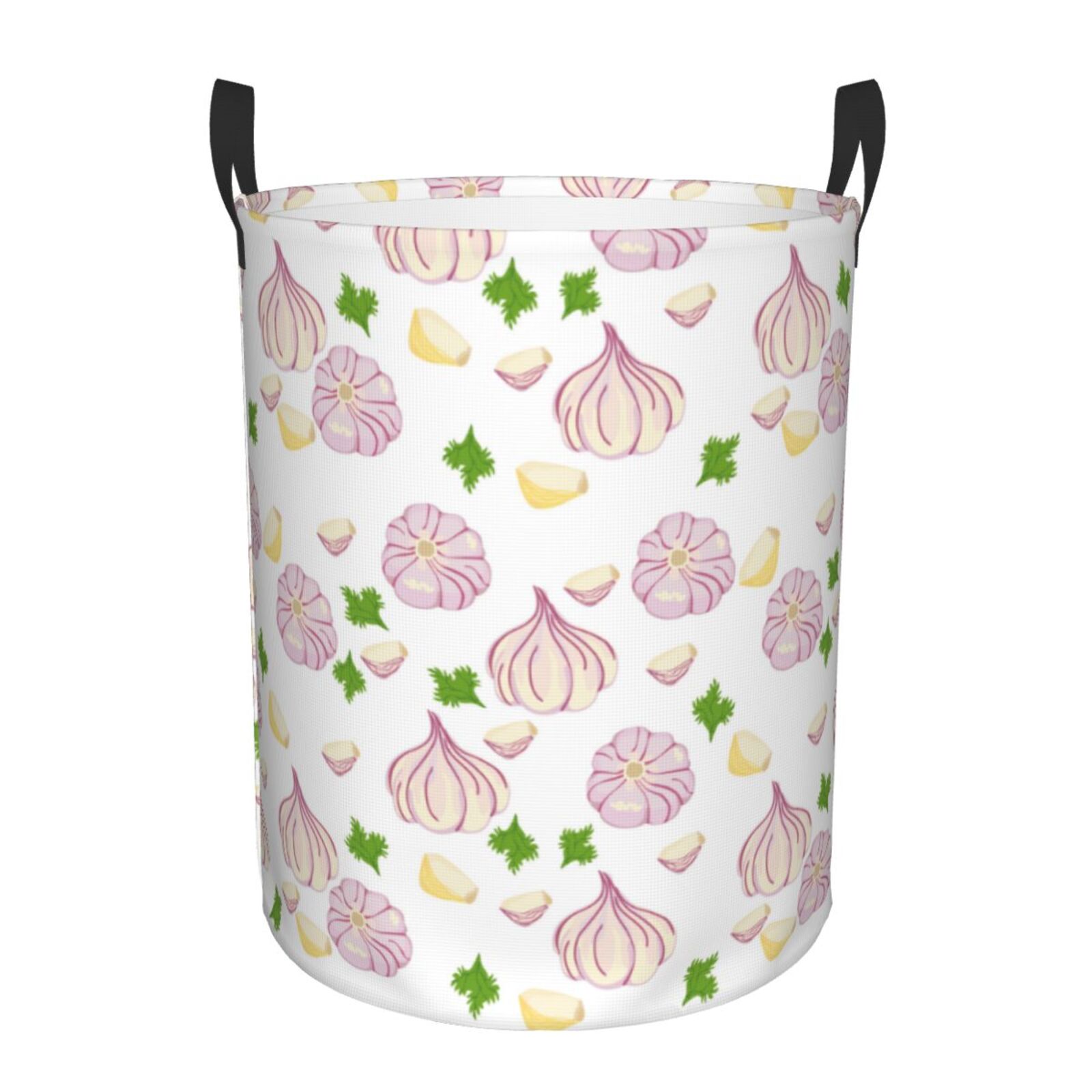 garlic cloves leaf Laundry Basket, Laundry Hamper Waterproof Laundry ...