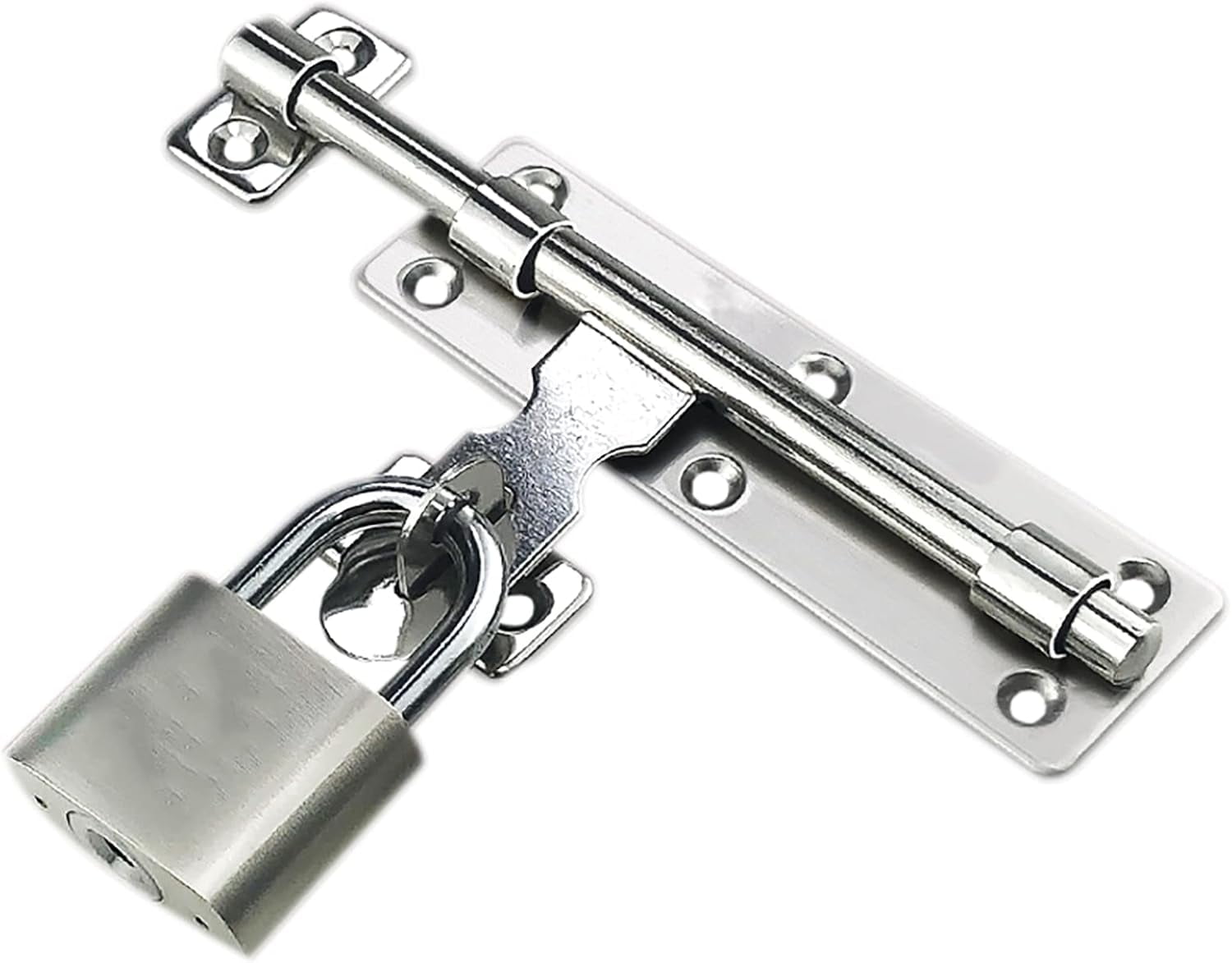 gate Latch,Bolt Lock,Slide Bolt Gate Latch, 2 Pack Barrel Bolt, Heavy ...