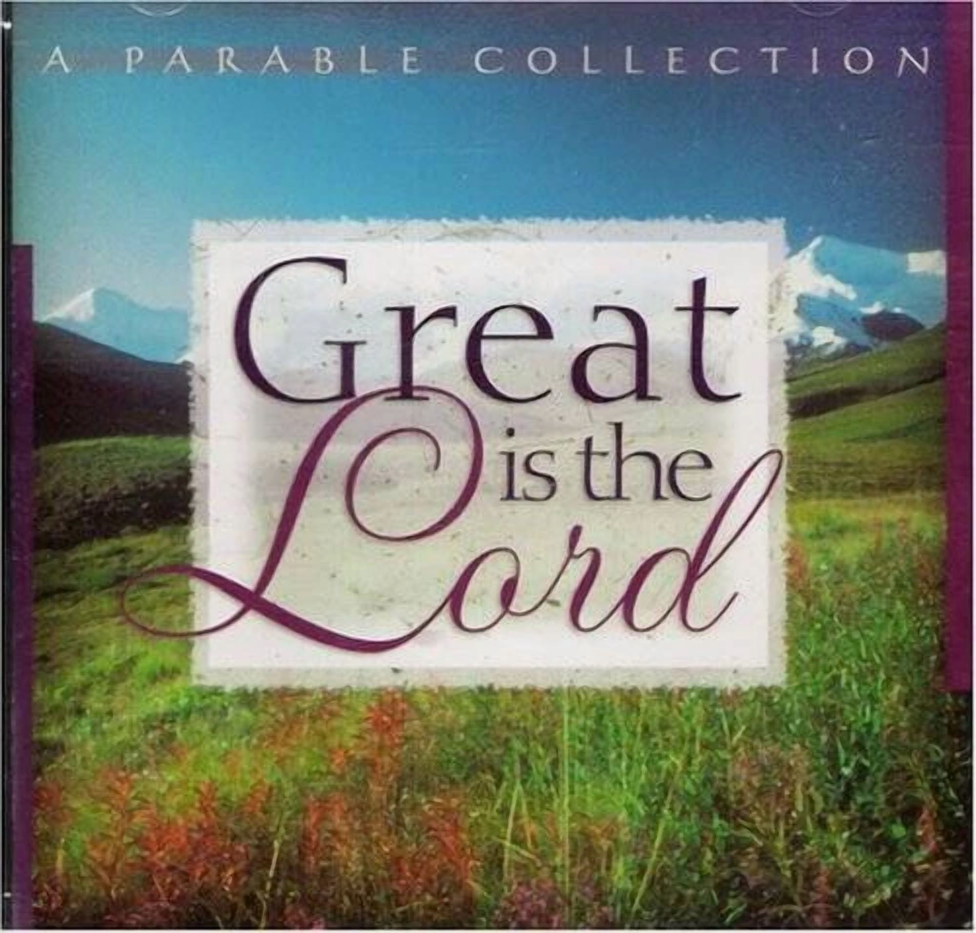 gaudio - Great Is the Lord, a Parable Collection - Audio CD - Very Good ...