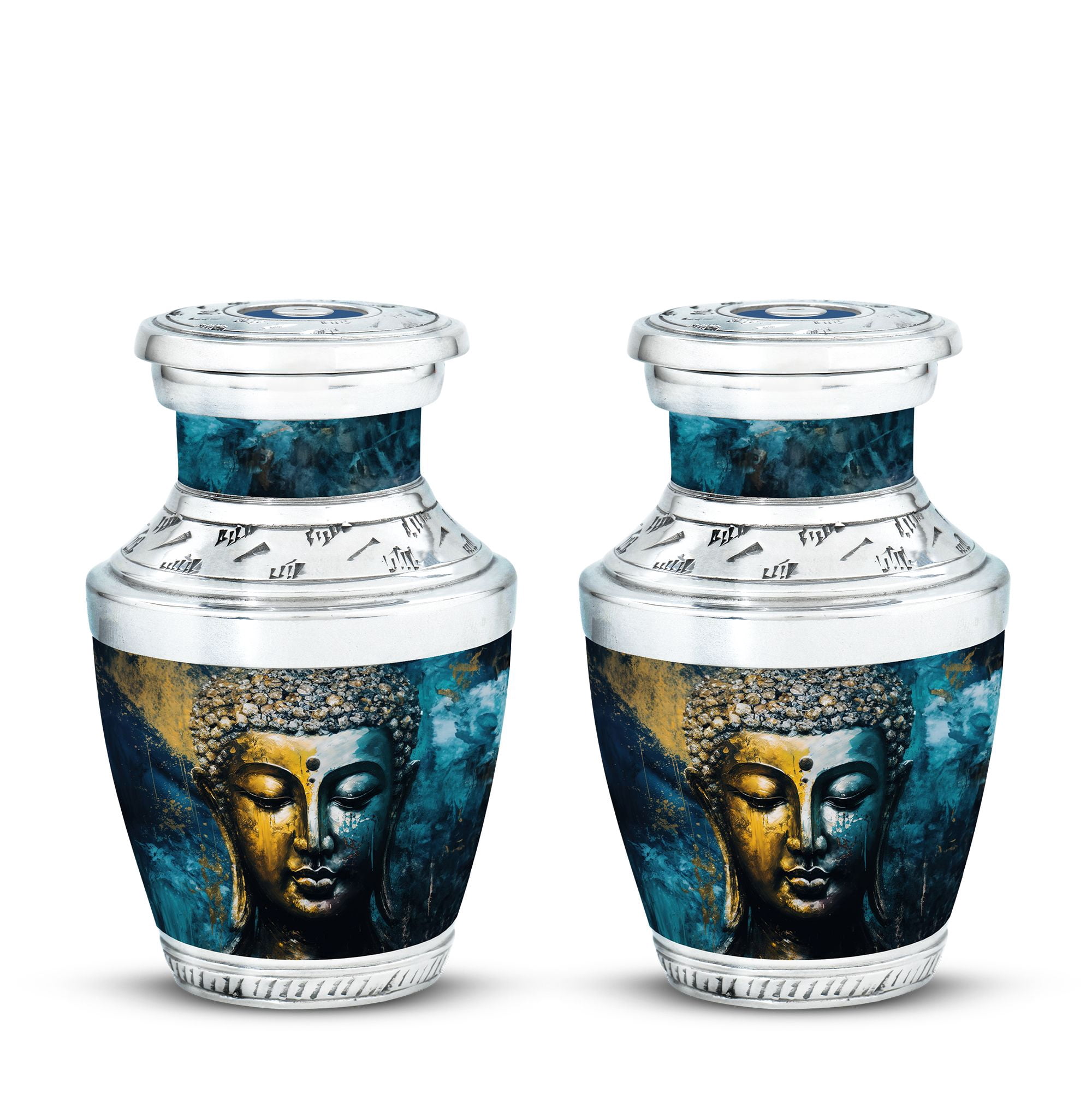 gautam-buddha Decorative Mini Urn for Lasting Memories - Unique Small ...