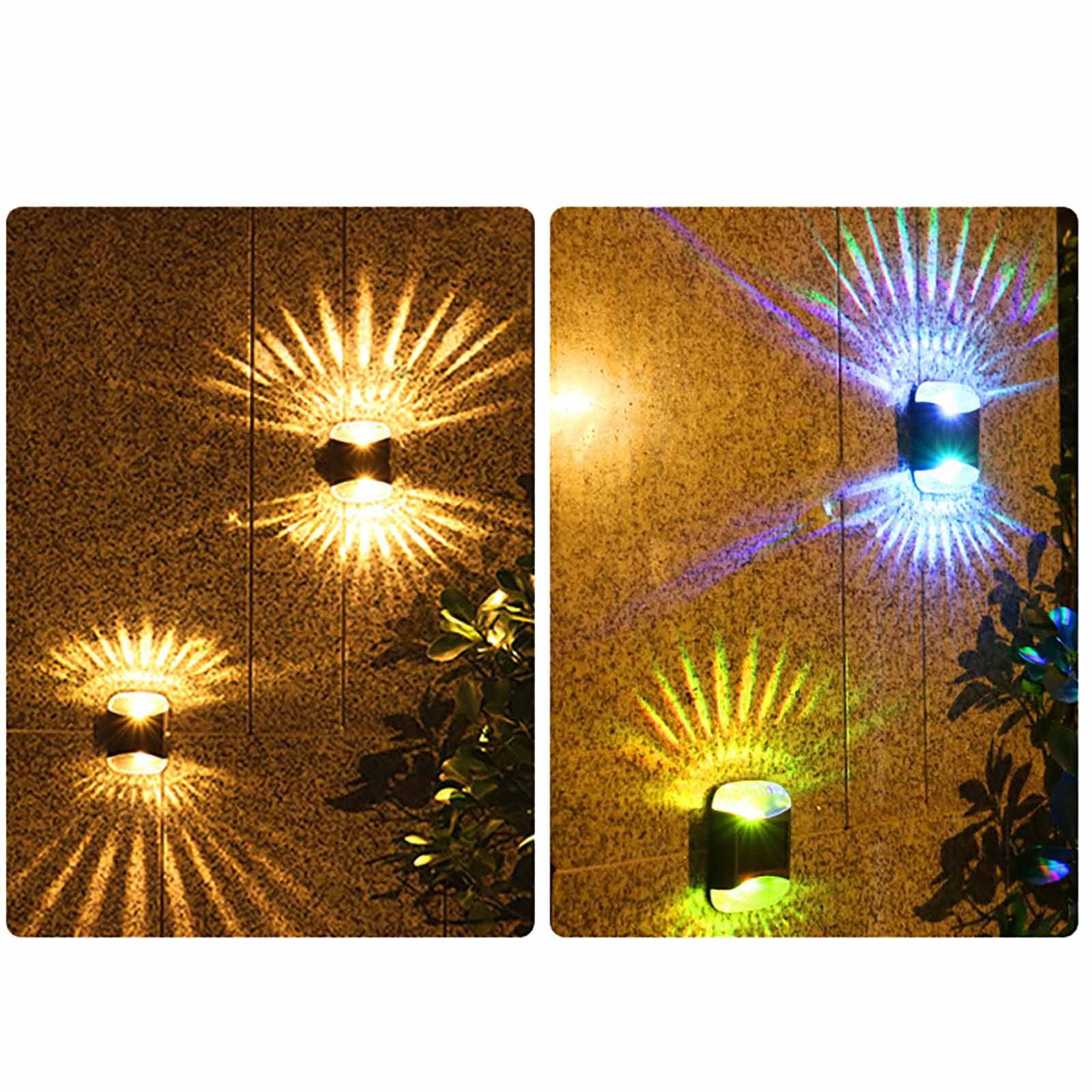 gbifzutdjp lamps Solar Wall Light Light LEDs Up And Down Light Source ...
