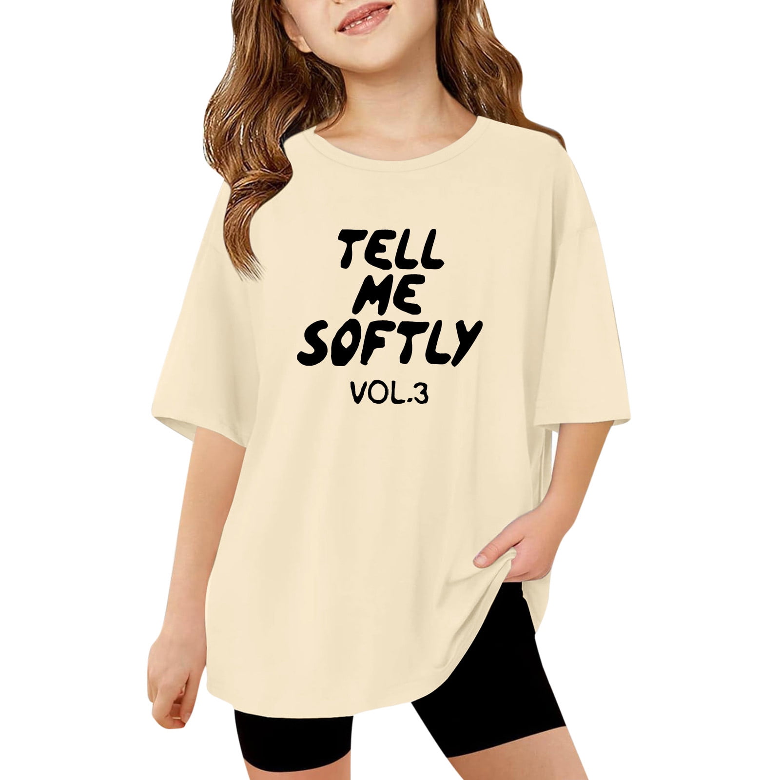 gcong 3t Shirts Toddler Girls Girls' Short-Sleeve Shirts and Tops Crew ...