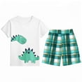 gcong Cute Outfits for Girls 10-12 Bow Short Sleeve T-Shirt & Shorts ...