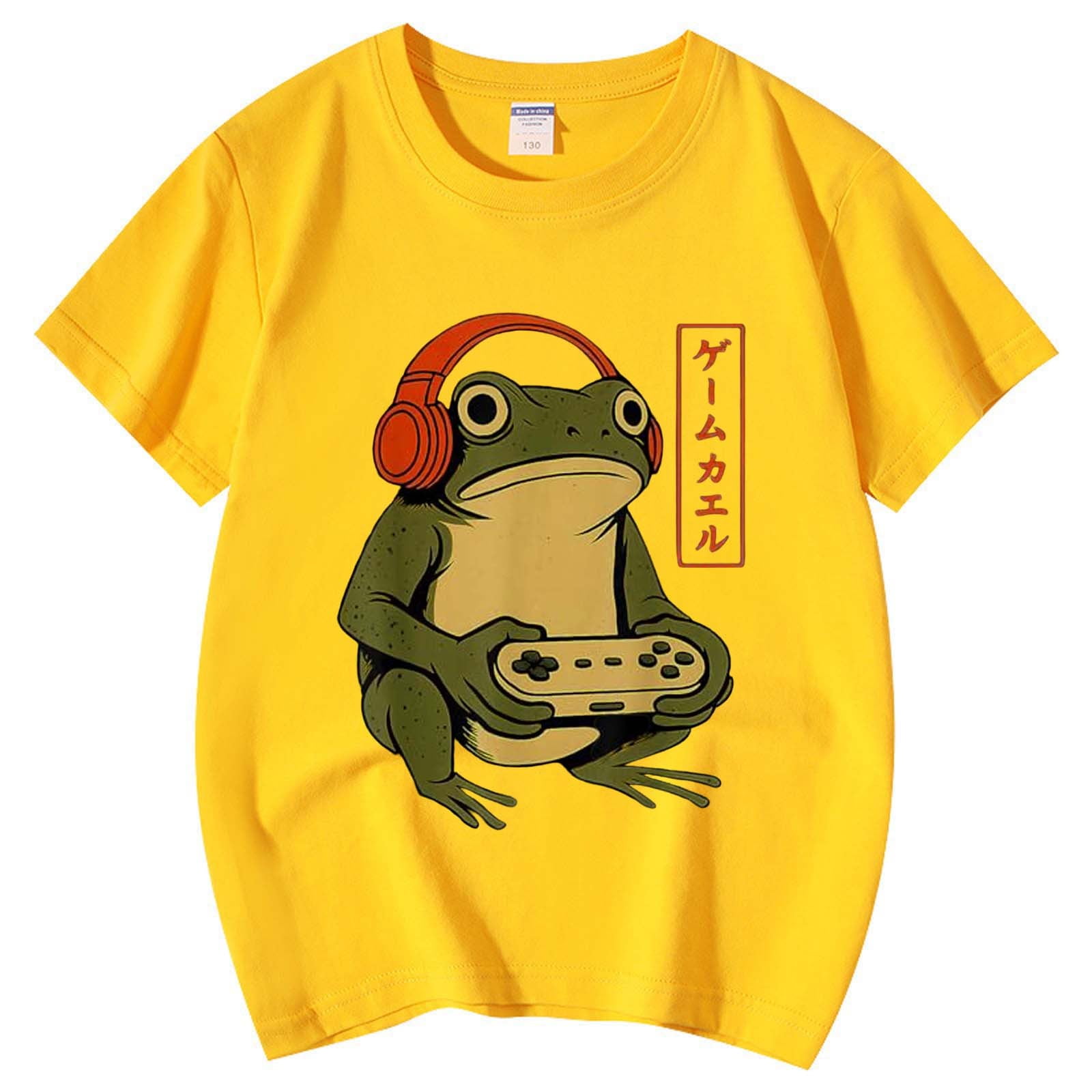 gcong Teen Girl Tops Short-Sleeve T-Shirt Crew Neck, Girls' Basic Tees ...