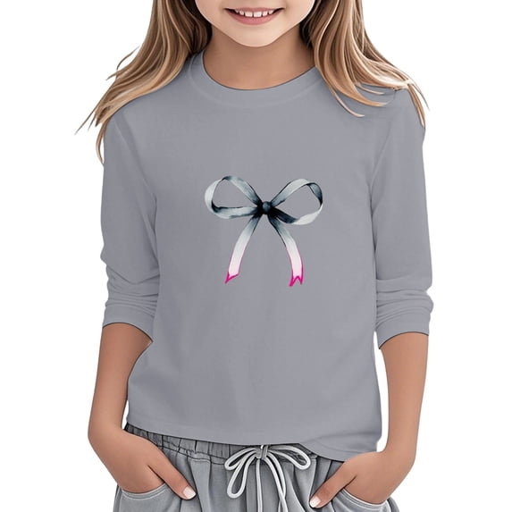 gcong Teen Girls Shirts Short Sleeve T-Shirts Round Neck, Cute Graphic ...