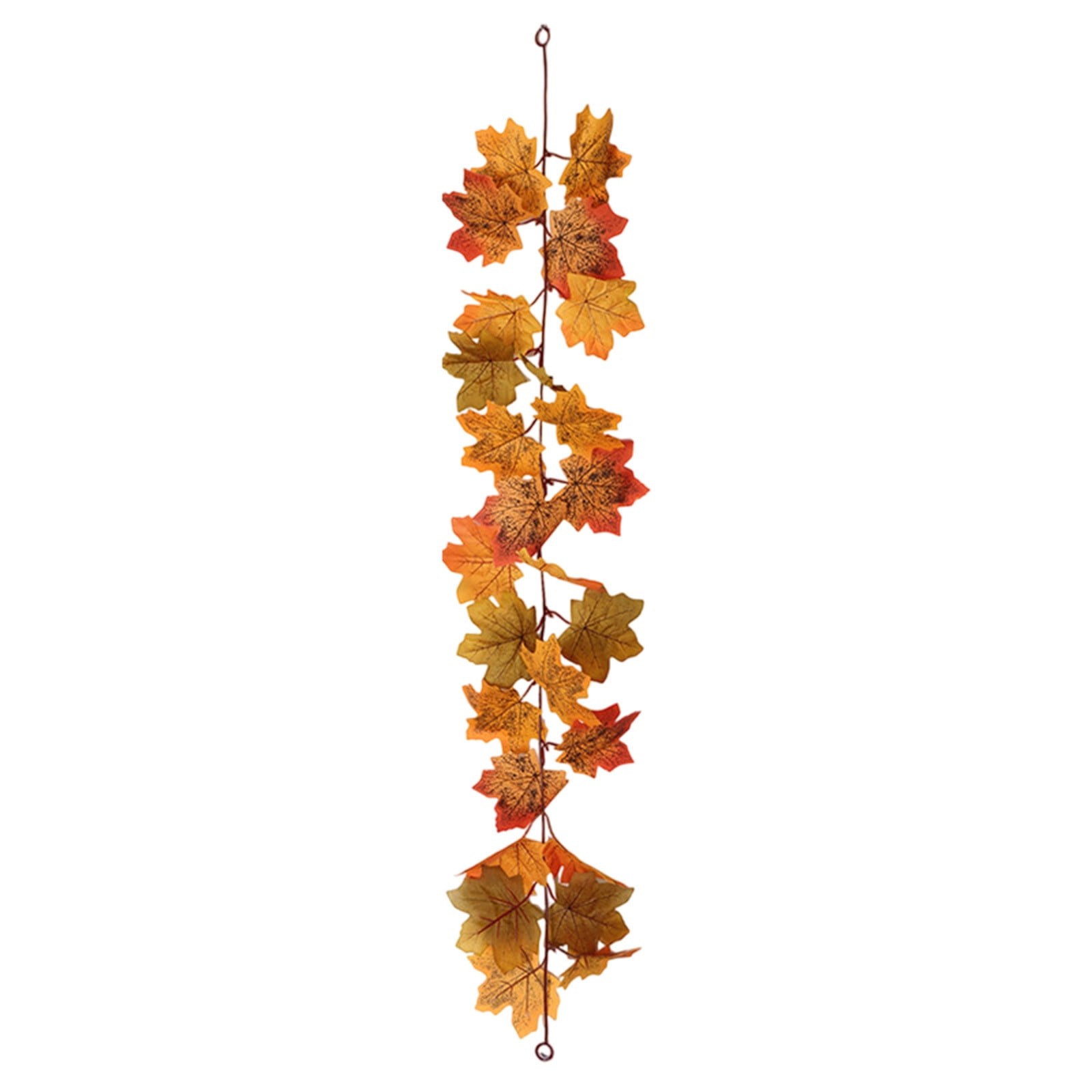 geerera 39 Inch Fall Maple Leaf Garland, Autumn Leaf Garland ...