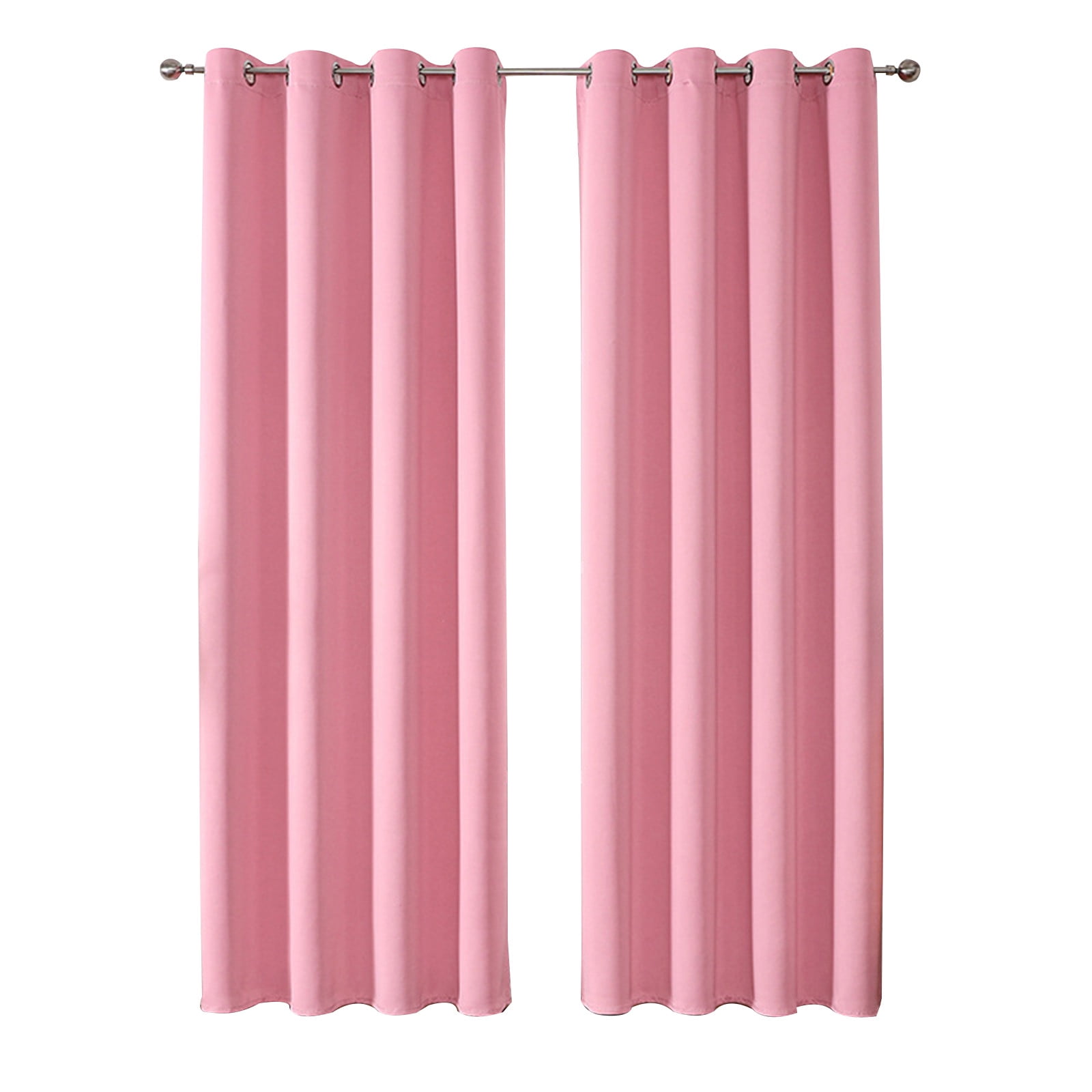 geerera 39x51 Inch Blackout Curtain Panel Pair - Room Darkening Drapes ...