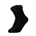 geerera 5-Pair Thermal Socks Set, Fleece-Lined Mid-Calf Thickened Socks ...