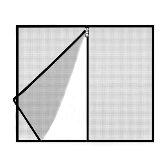 geerera Adjustable Window Screen, 39x47 Inches Stainless Steel Fine ...