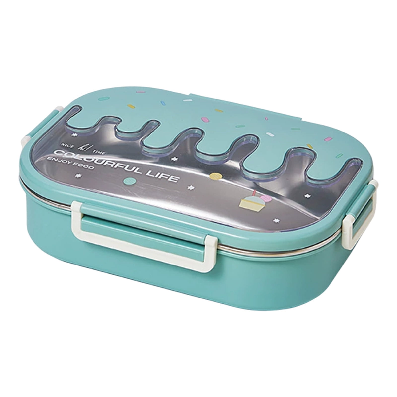geerera Bento Box Adult, Lunch Box with Compartments, Salad Container ...