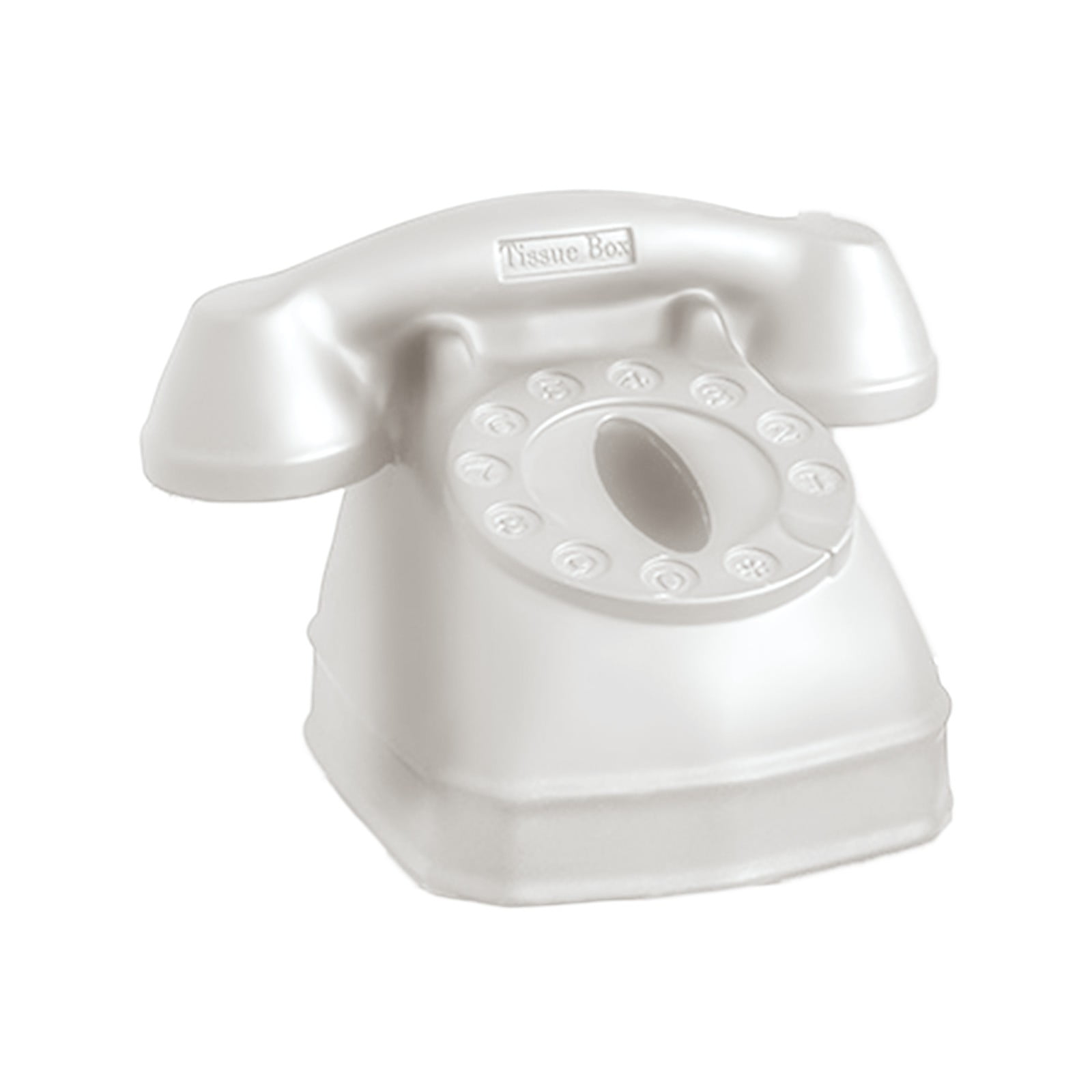 geerera Decorative Tissue Box, Nostalgic Phone Design Storage Box ...