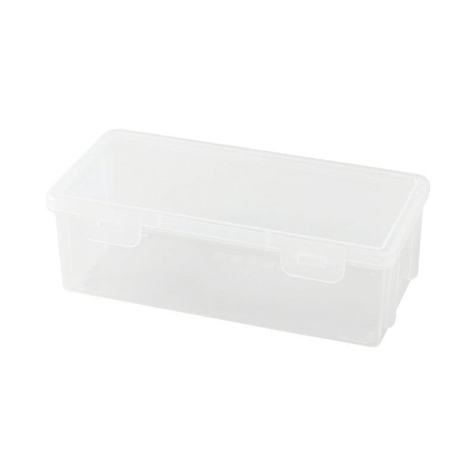 geerera Extra Large Capacity Plastic Pencil Box, Stackable Pen Box ...
