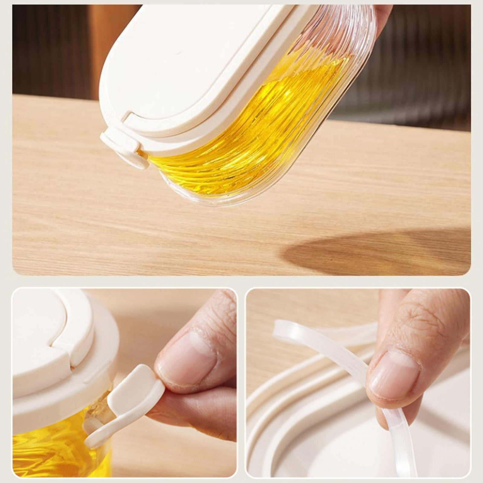 geerera Food Storage Boxes, Stackable Sealed Humidity Proof Kitchen ...