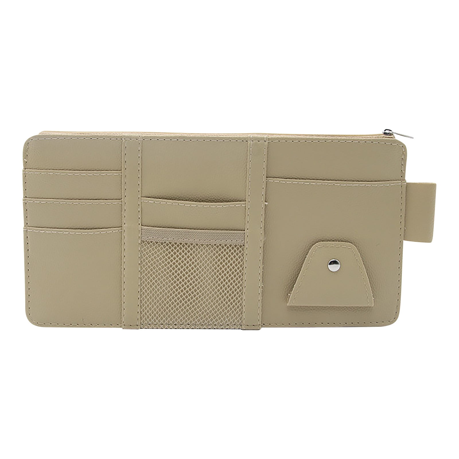 geerera Multi-Pocket Storage Clip for Car, Sun Visor Eyeglass Clip for ...