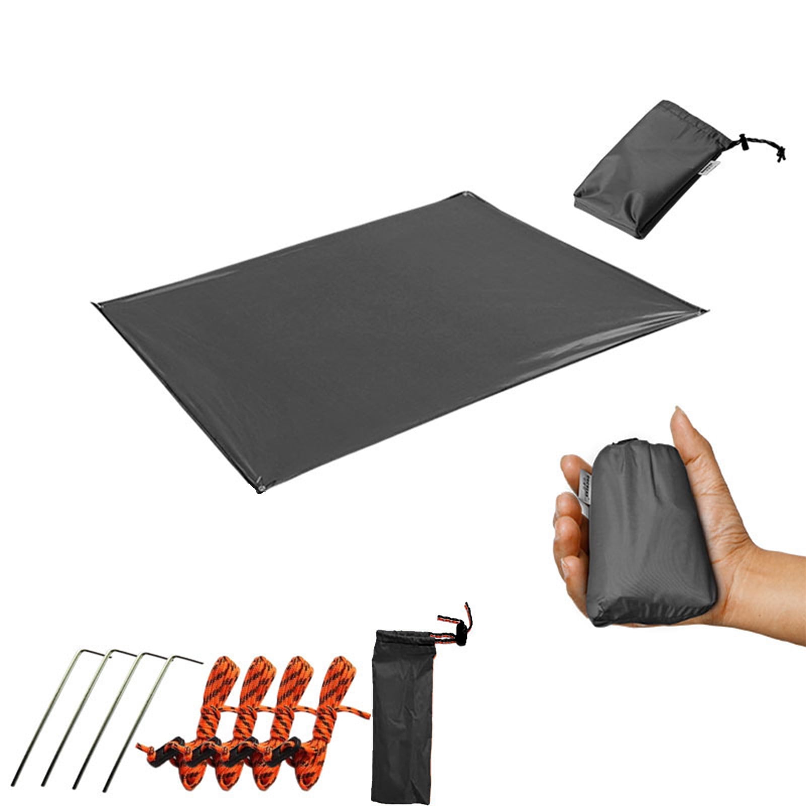geerera Multifunctional Outdoor Camping Awning Rainproof Awning Mat ...