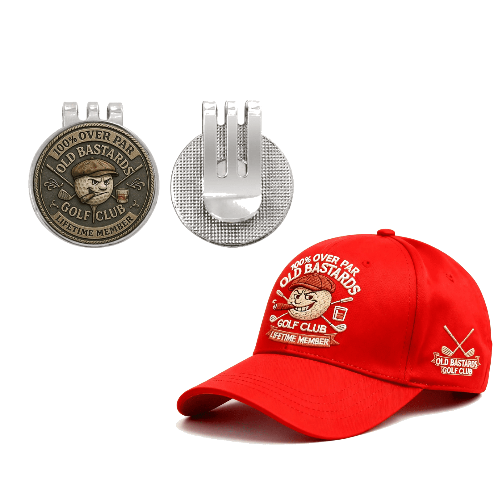 geerera Old Bastards Golf Club Baseball Cap, Lifetimes Member Baseball ...