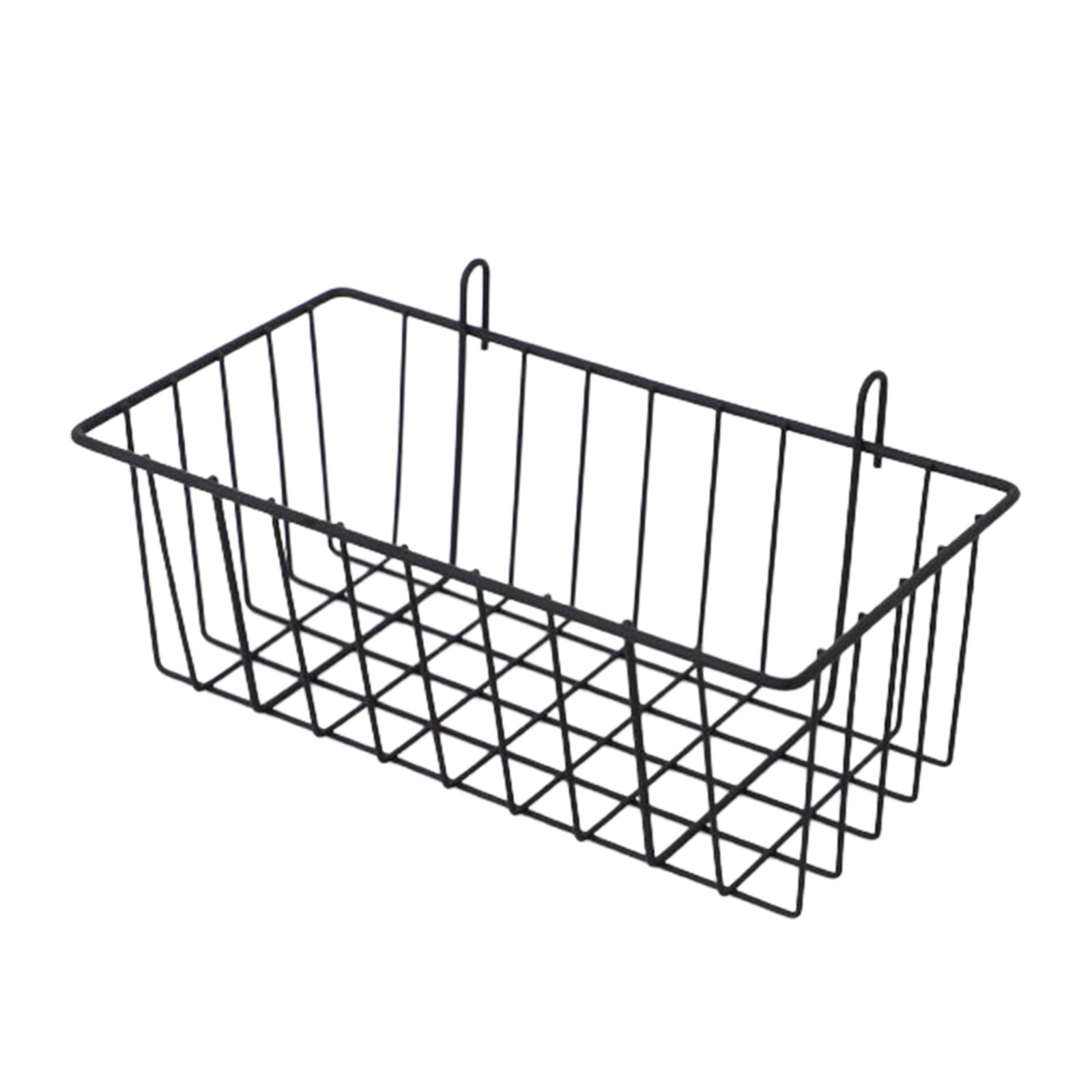 geerera Small Hanging Basket Iron Wall Hanging Shelf Bathroom Bathroom ...