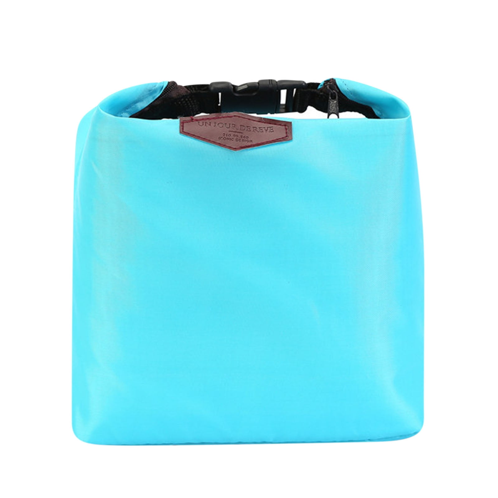 geerera Small Lunch Bag With Zip, Mini Cool Bog, Insulated Bag, Nylon ...