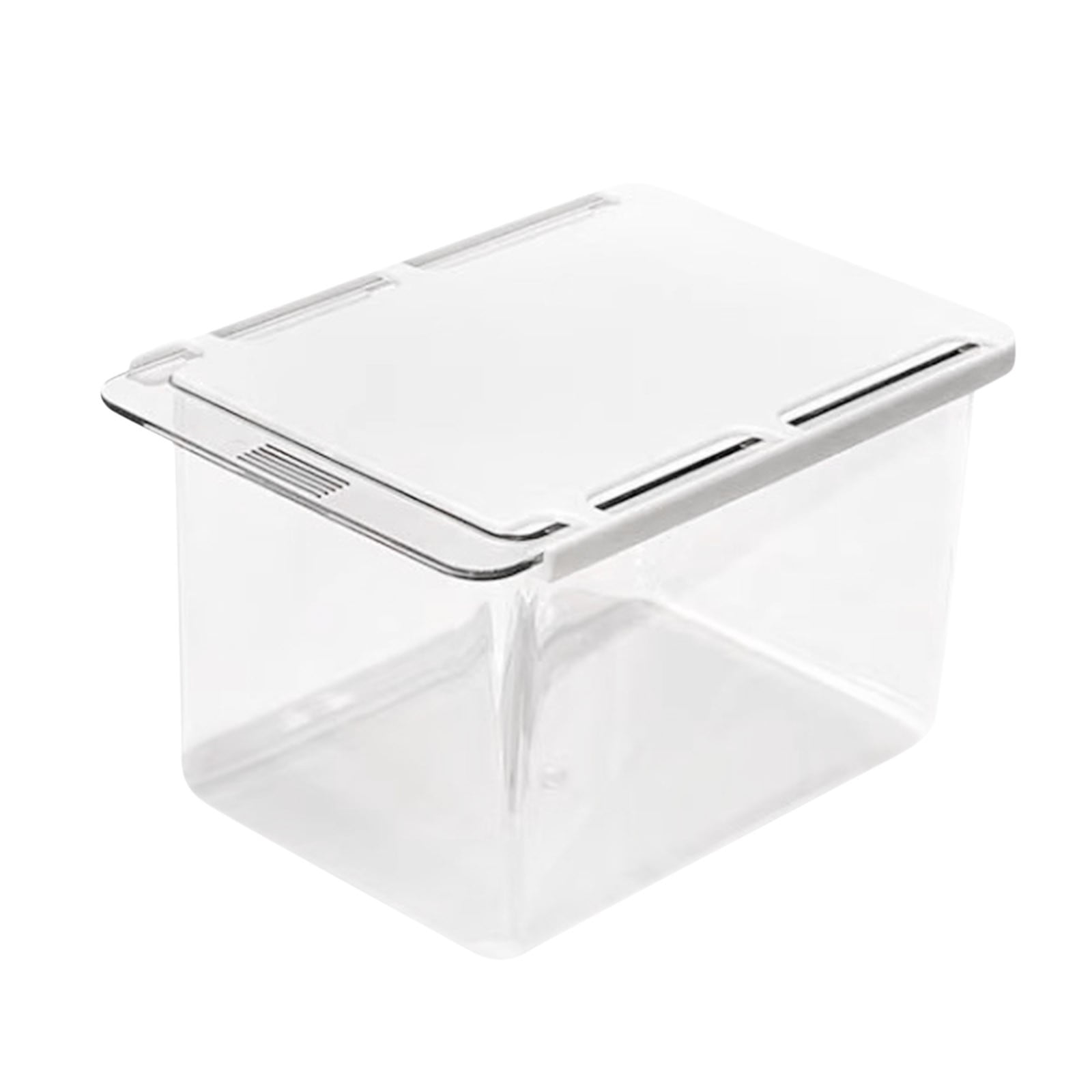 geerera Transparent Drawer Storage Box, Pull-Out Shelf For Toiletries ...
