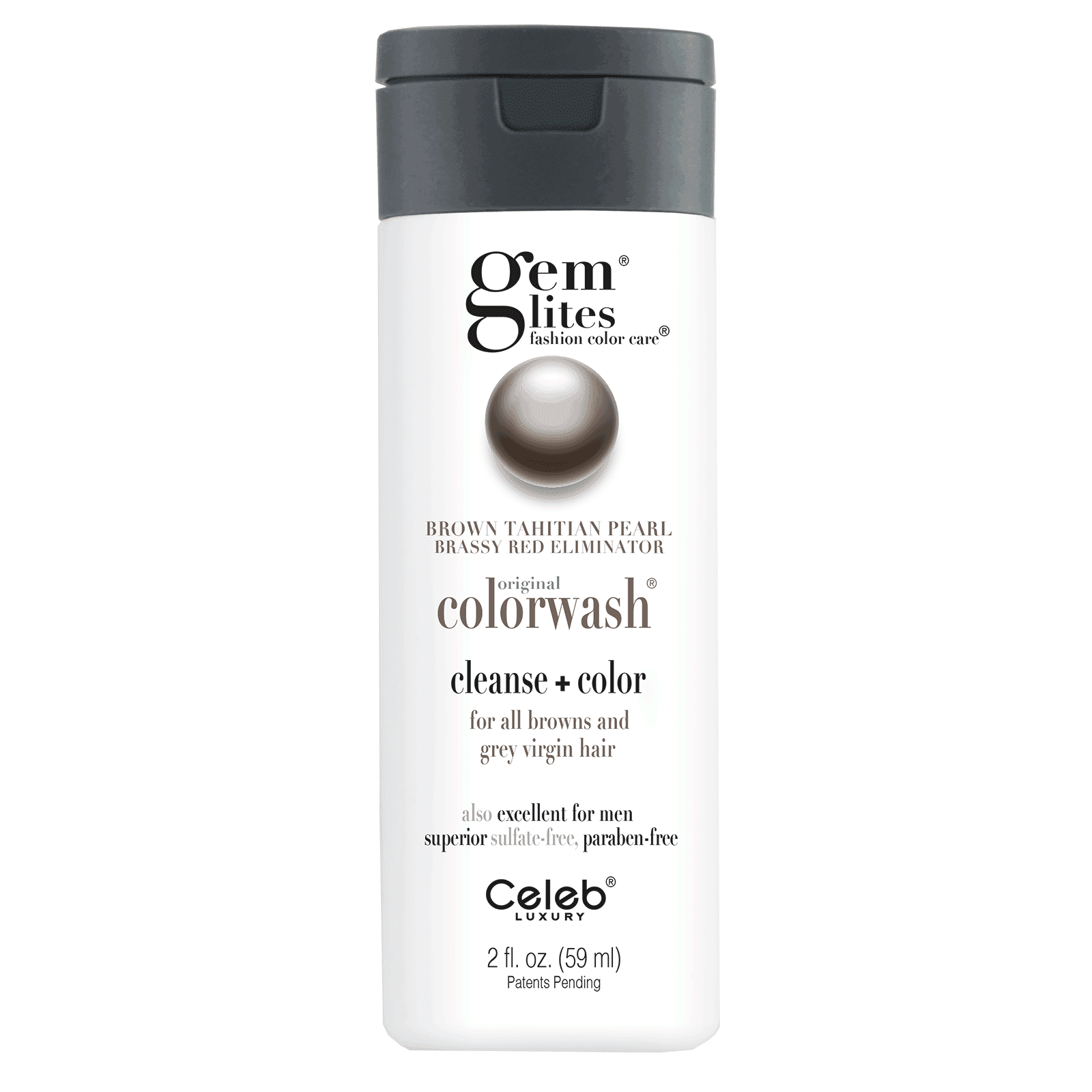 gem lites colorwash cleanse + color TRAVEL SIZE, Tahitian Pearl, 2 fl ...