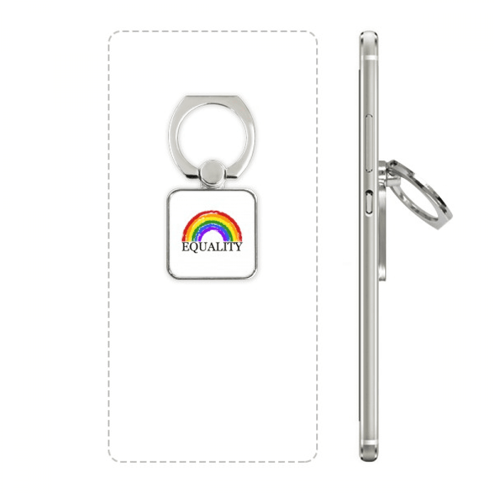 gender difference and identity rainbow equality ph stand holder square ...