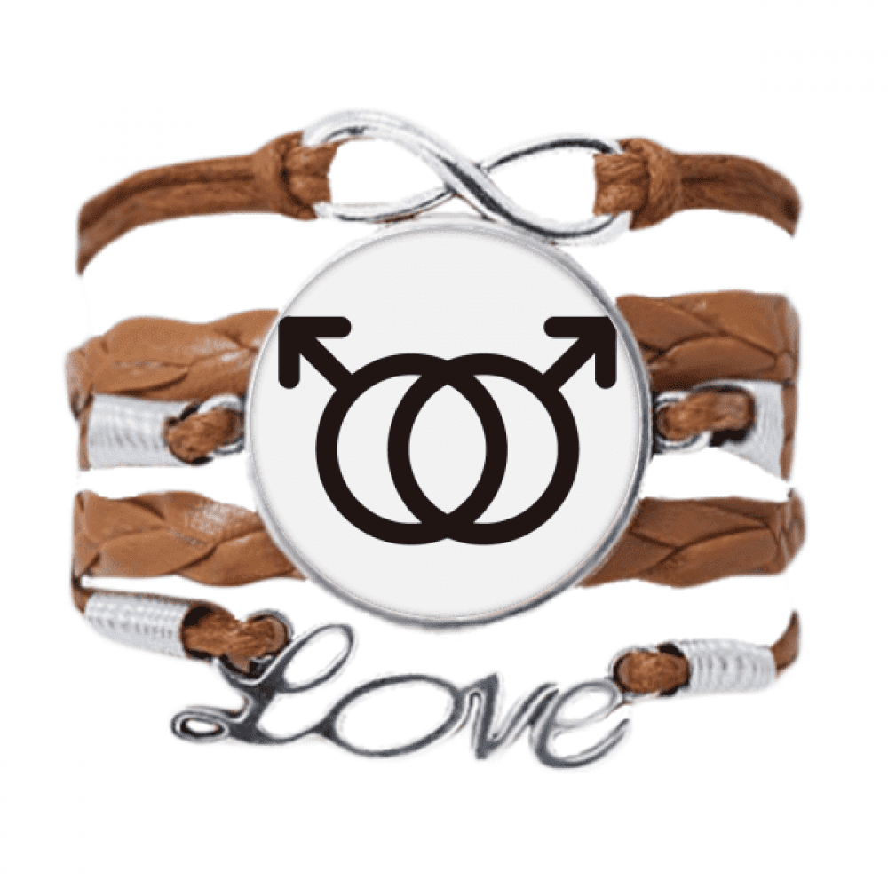 gender difference identifying male-male equality bracelet chain ...
