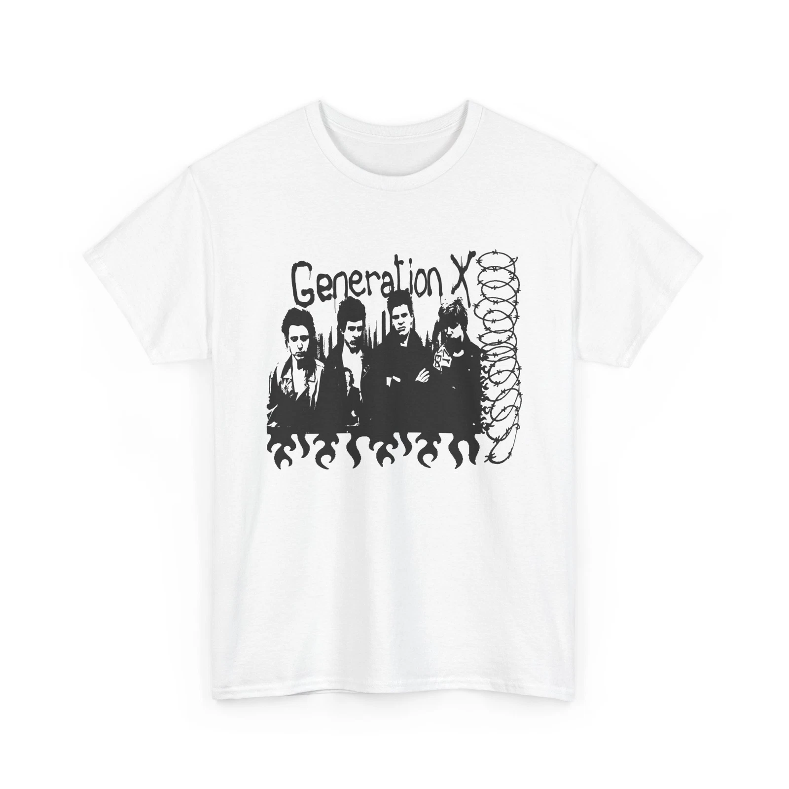 generation x fan art band tshirt - Walmart.com