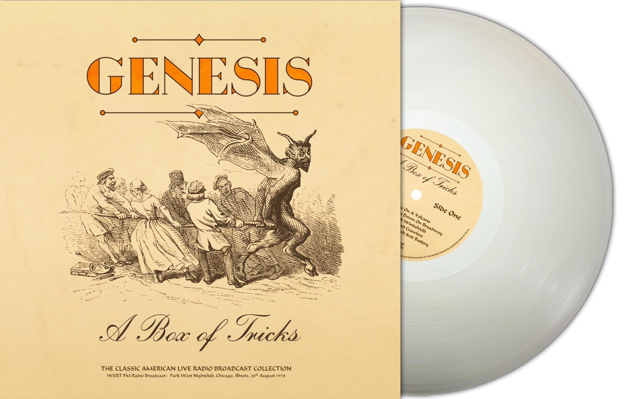 genesis a box of tricks (coloured (Vinyl Record) - Walmart.com