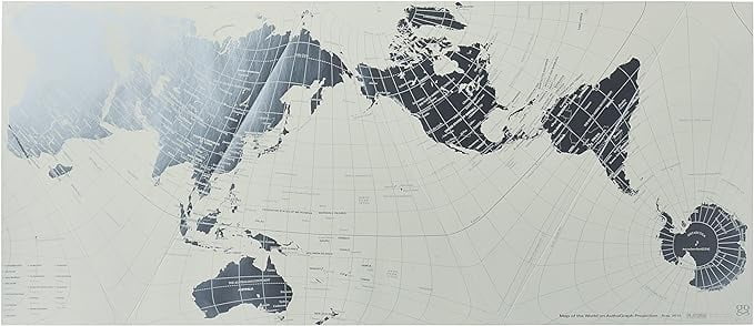 geografia world map authagraph Platinum M-PL - Walmart.com