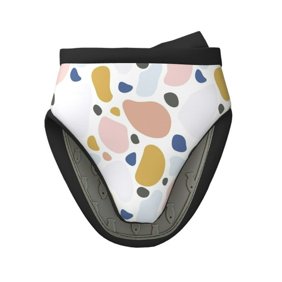 geometric spots Oven Mitts Heat Resistant, Soft Lining Silicone Mini ...