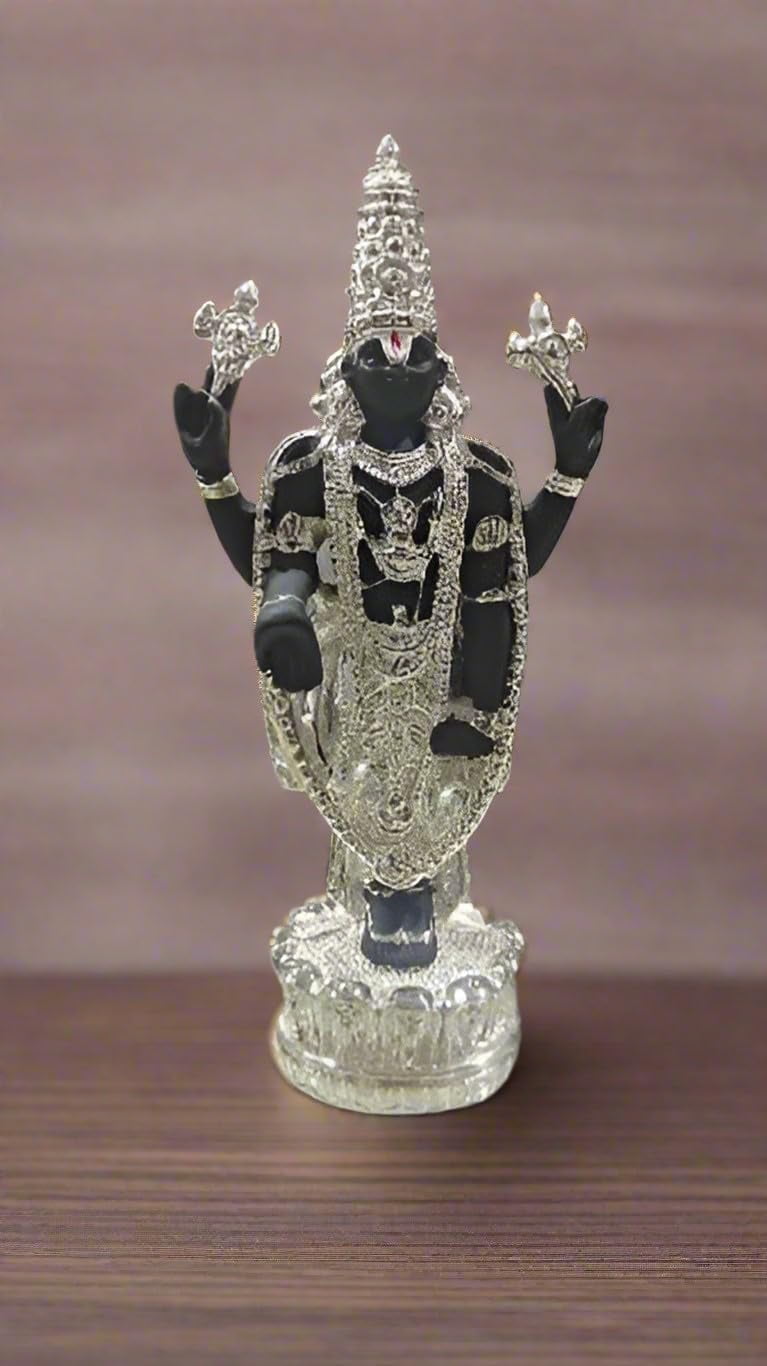 german silver silver balaji idol for temple/ home / office - Walmart.com