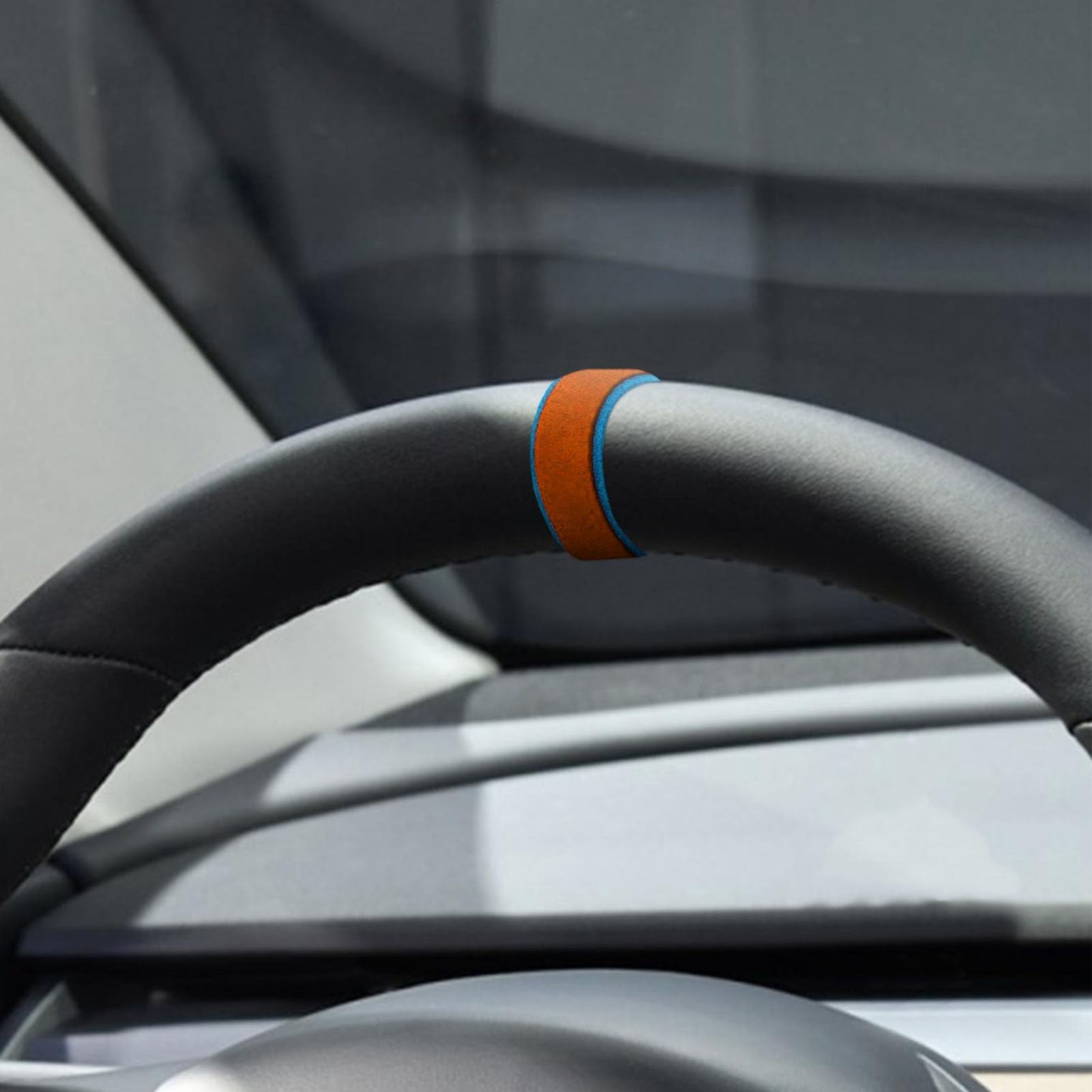 gernie Steering Wheel Center Stripe Marker Sticker, Car Steering Wheel ...