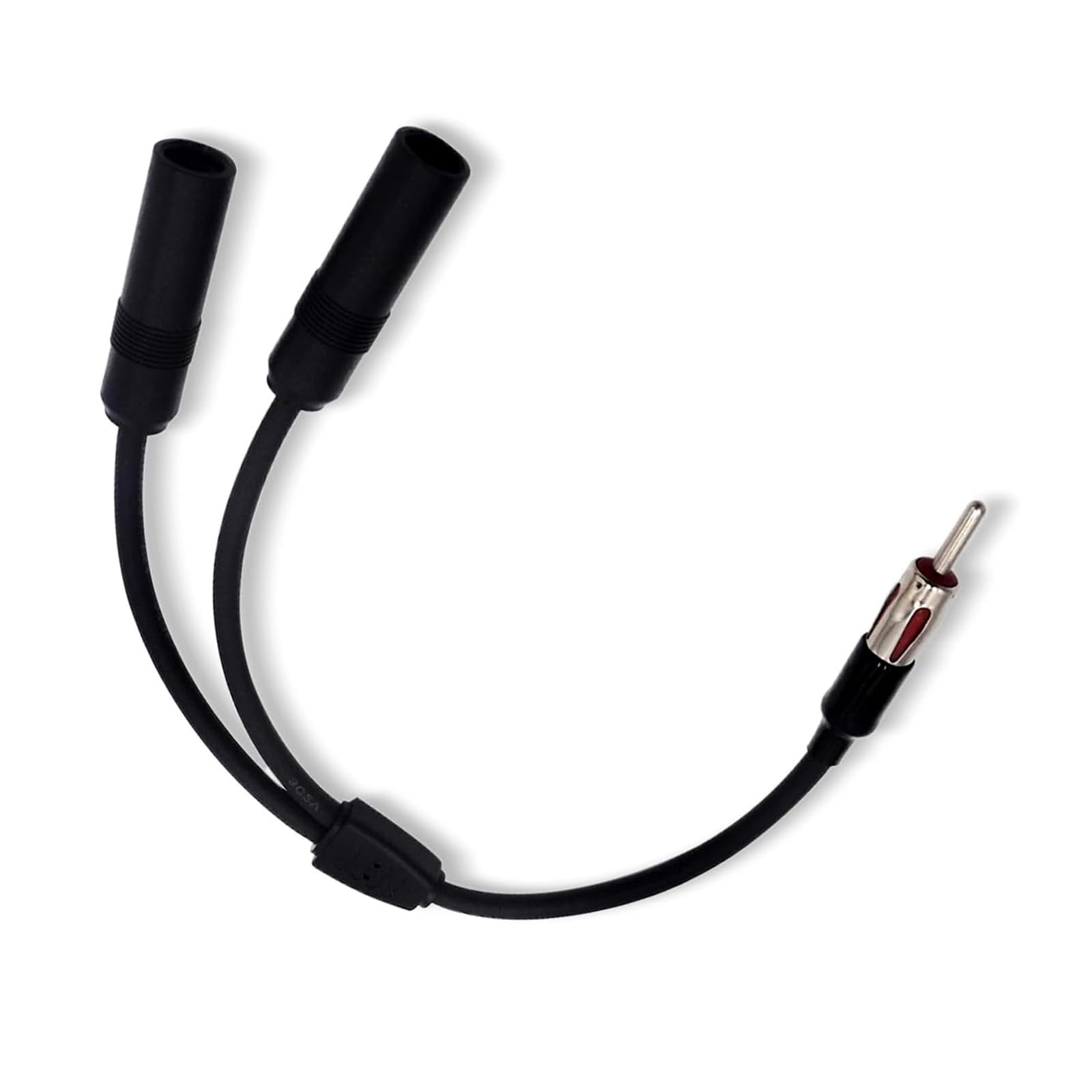 getfay Pack-1 Car Y-Shaped Antenna Cable Connector, 1 to 2 Female ...