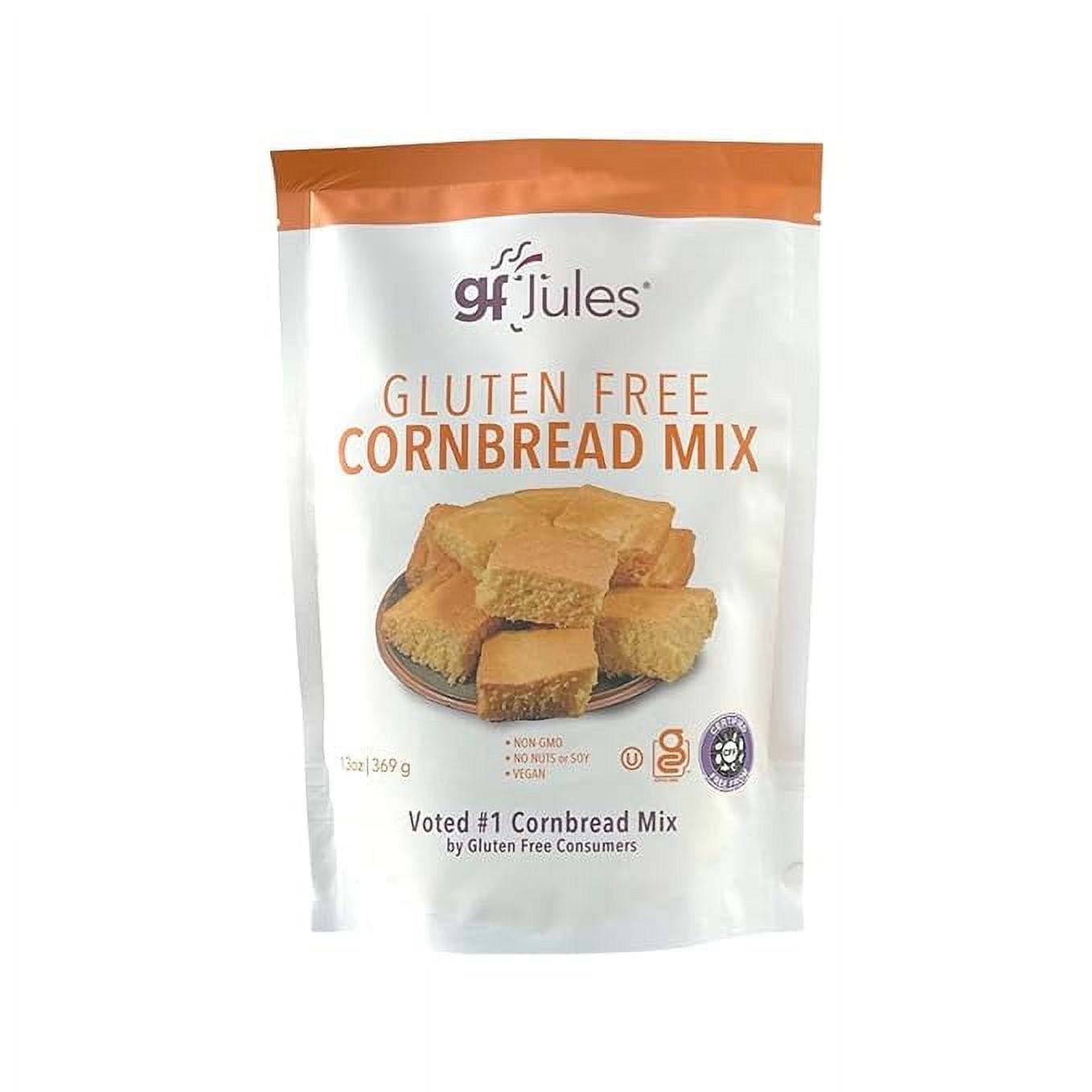 gfJules Certified Gluten Free Cornbread Baking Mix | No Grit, Non-GMO ...