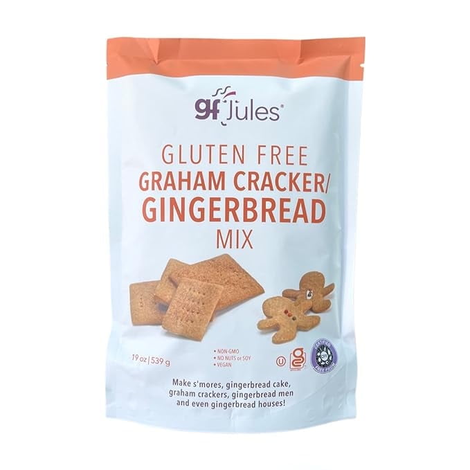 gfJules Certified Gluten Free Graham Cracker and Gingerbread Baking Mix ...