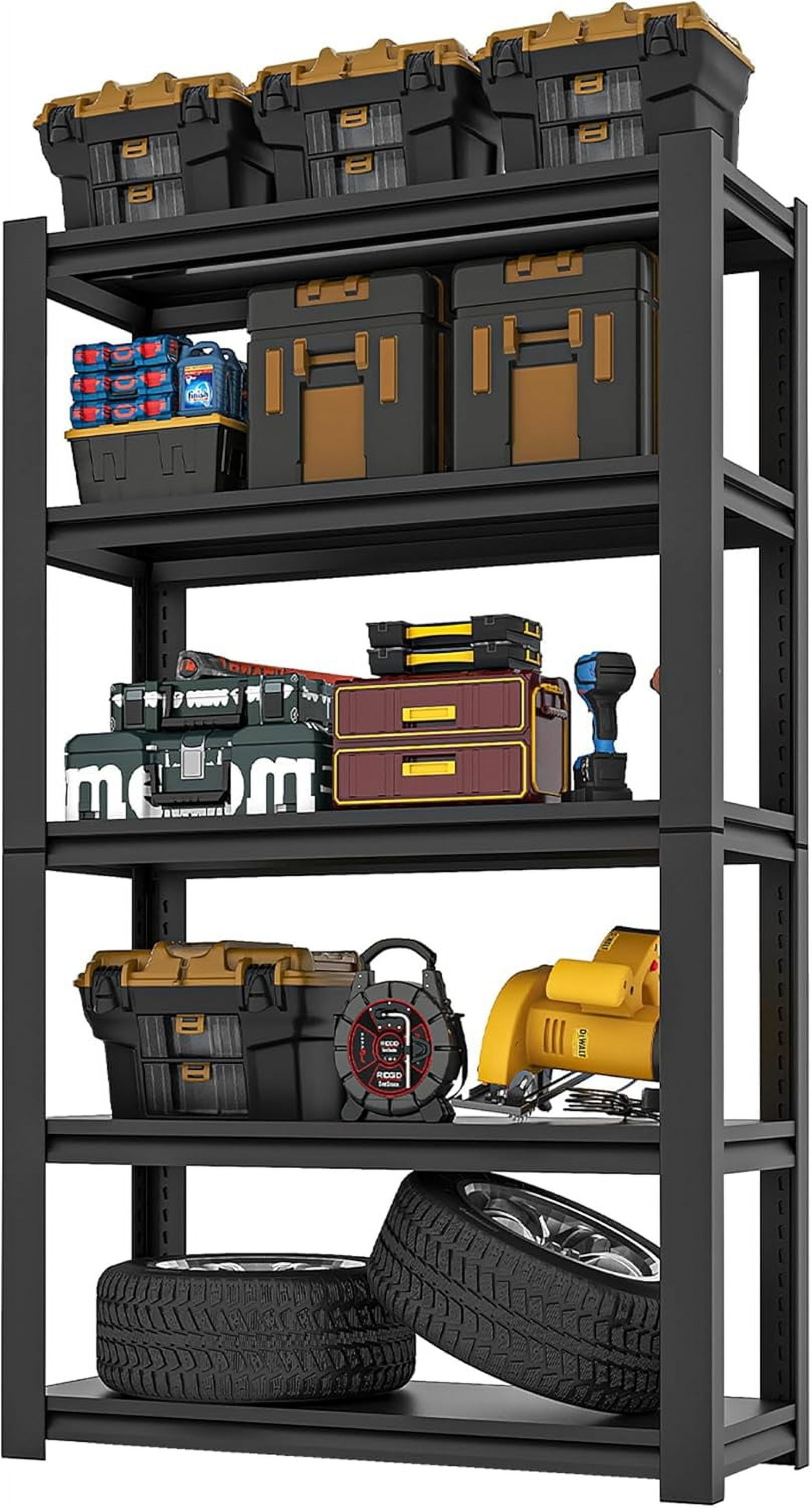 gfbd Bookshelf 4 Tier Tall Bookshelf Bookcase 4 Shelf Open Storage Shelves for Living Room ...