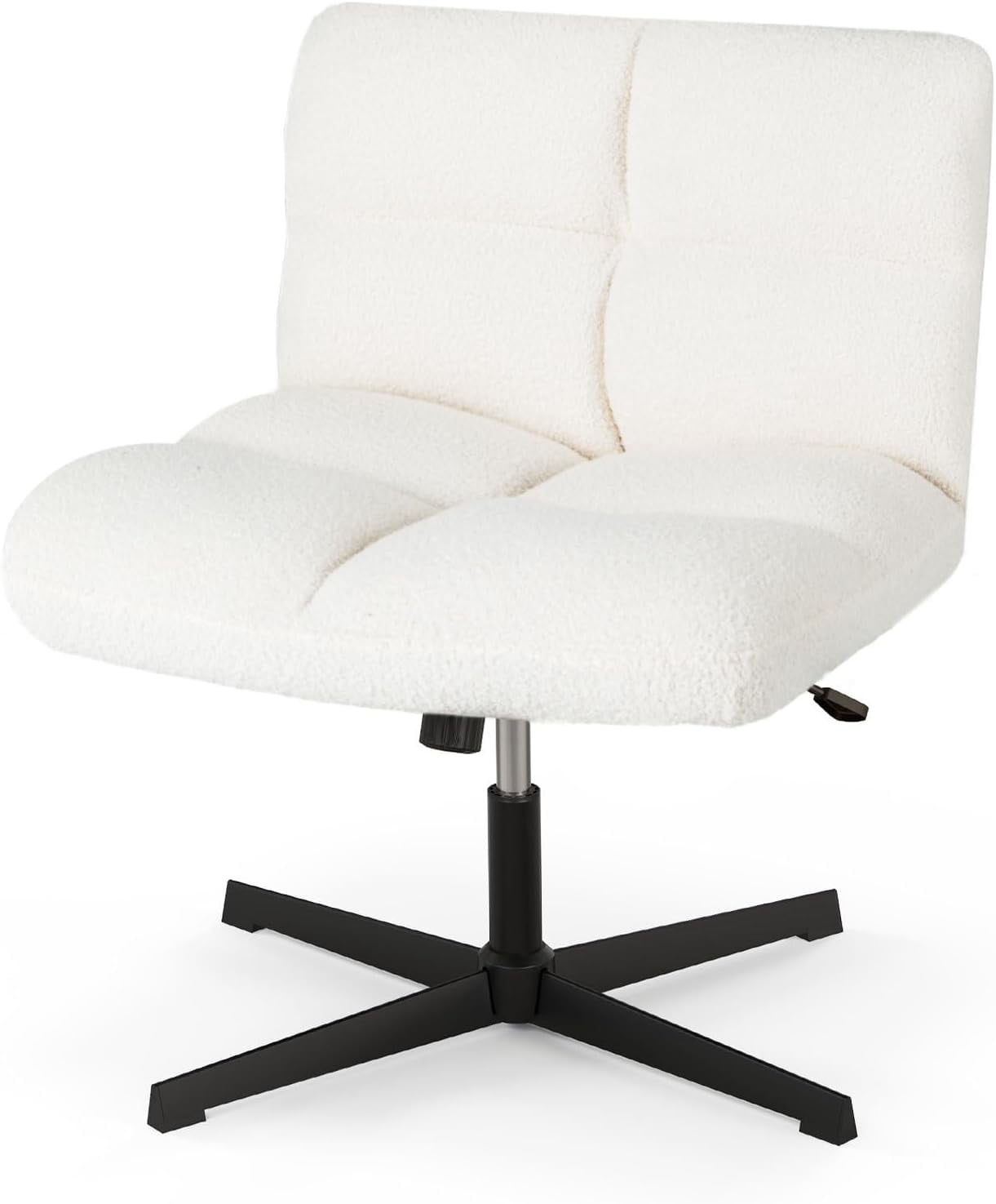 gfbd Criss Cross Chair Wide Seat Cross Legged Chair Wheels Height ...