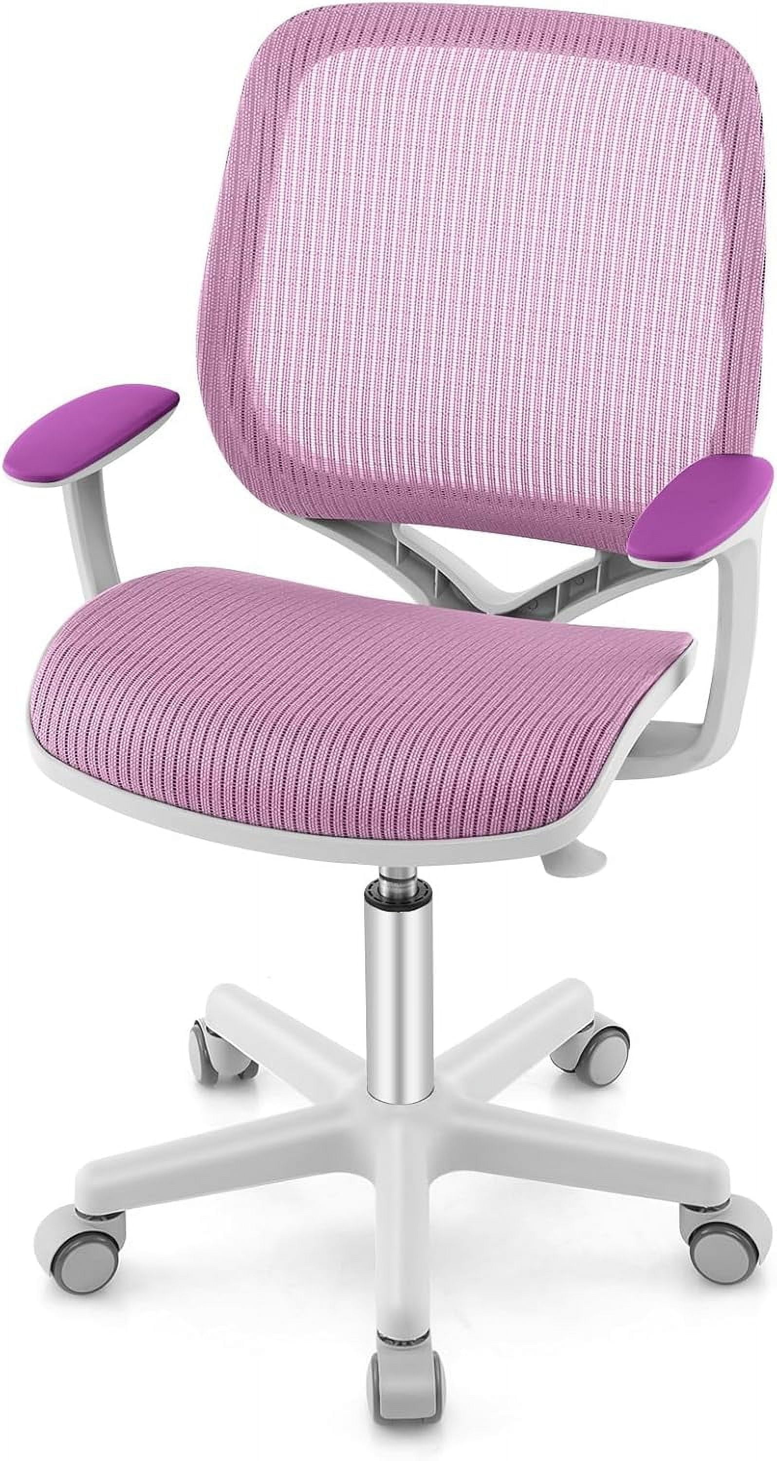 gfbd Kids Chair Children Study Chair with Armchair Sit-Brake Casters ...